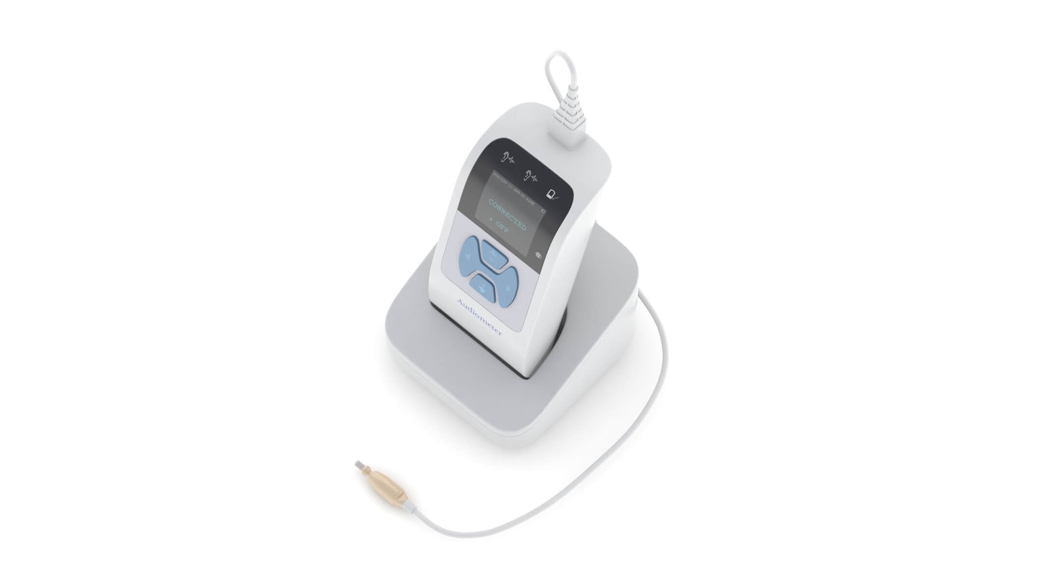 Medical Audiometer Hearing Screener - 3D Model by frezzy