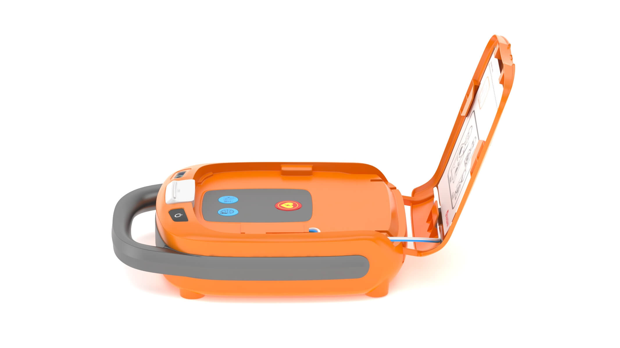 Medical Automatic External Detibrillator (Aed) - 3D Model by frezzy