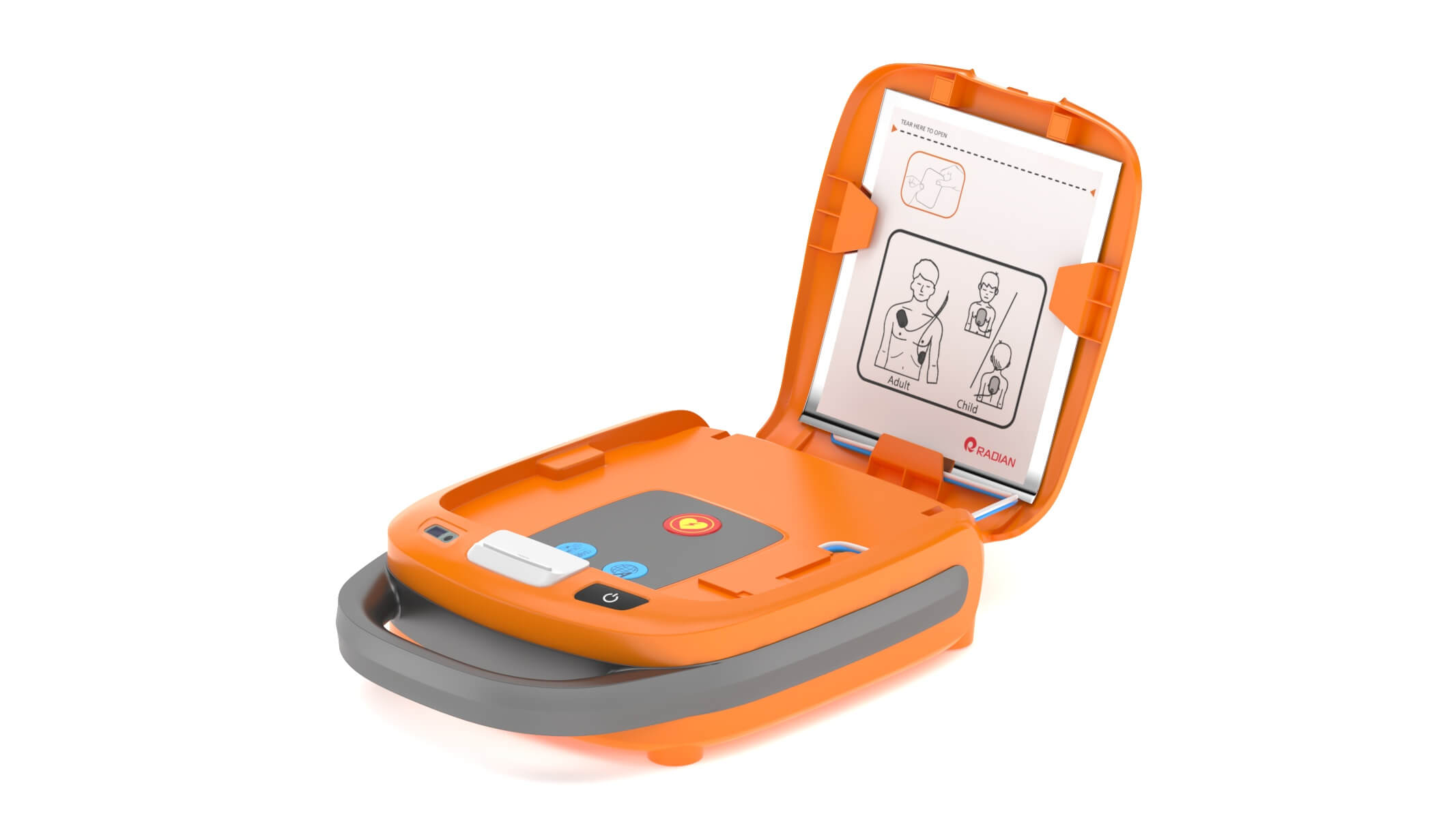 Medical Automatic External Detibrillator (Aed) - 3D Model by frezzy