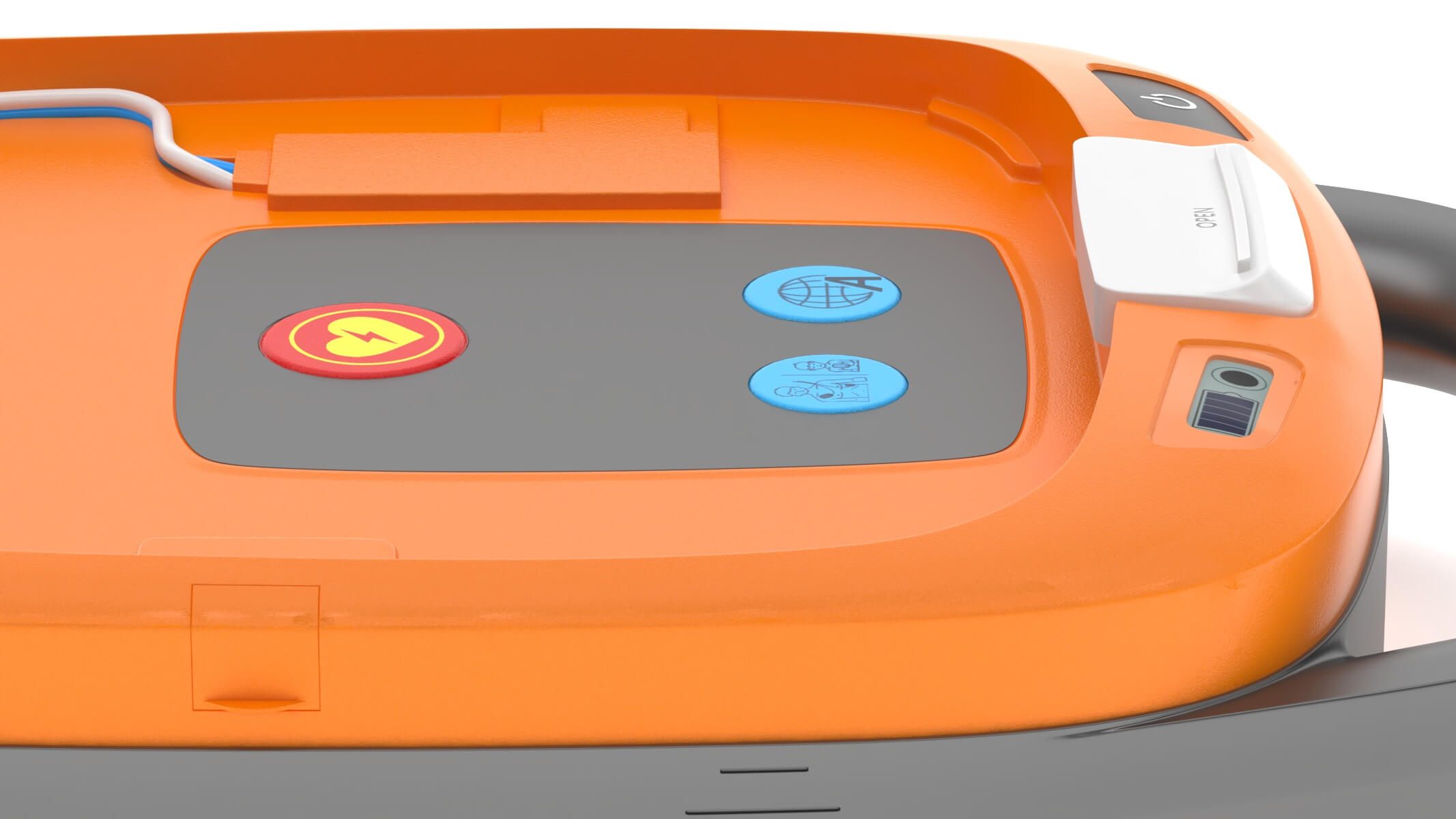 Medical Automatic External Detibrillator (Aed) - 3D Model by frezzy