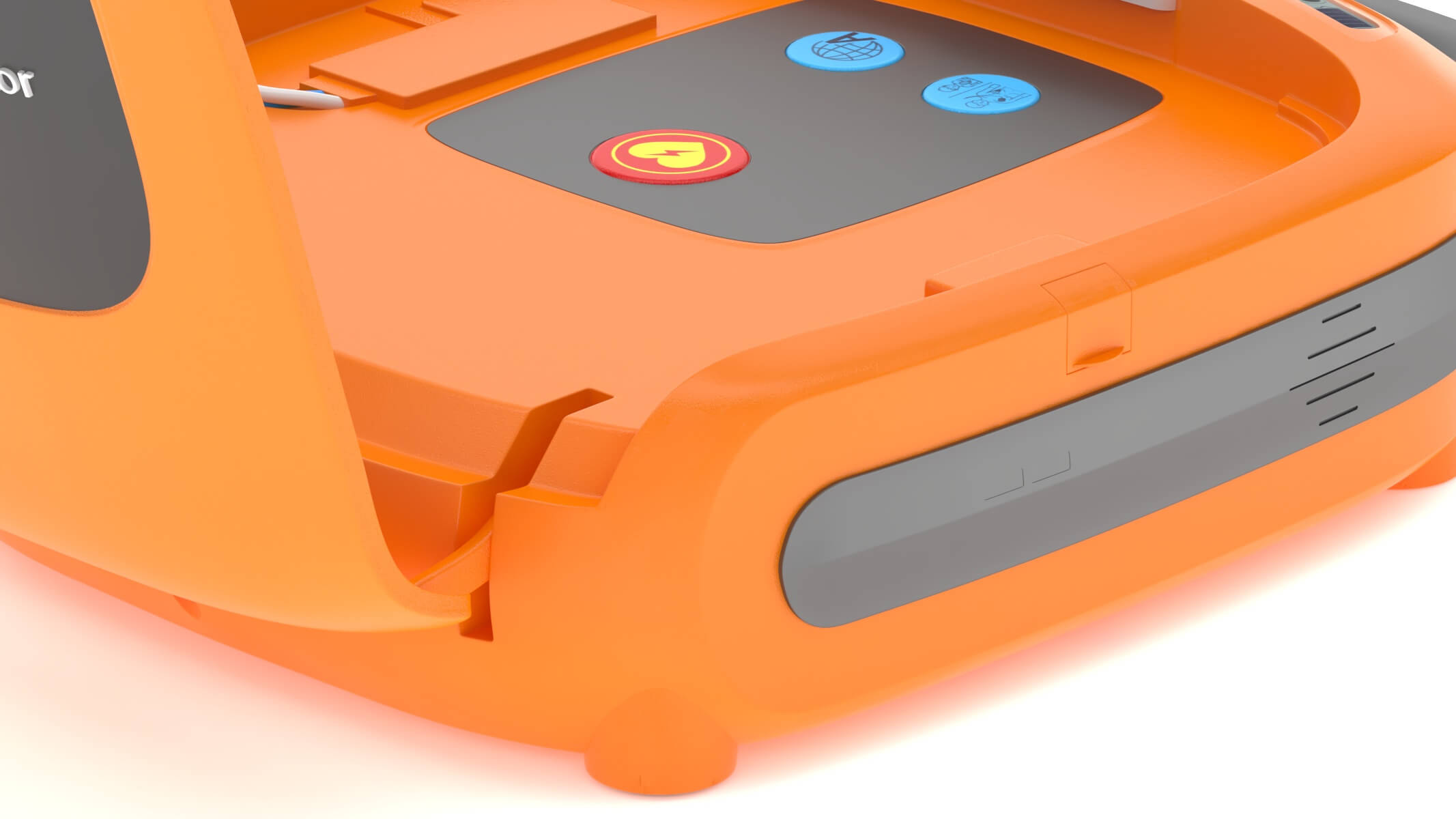 Medical Automatic External Detibrillator (Aed) - 3D Model by frezzy