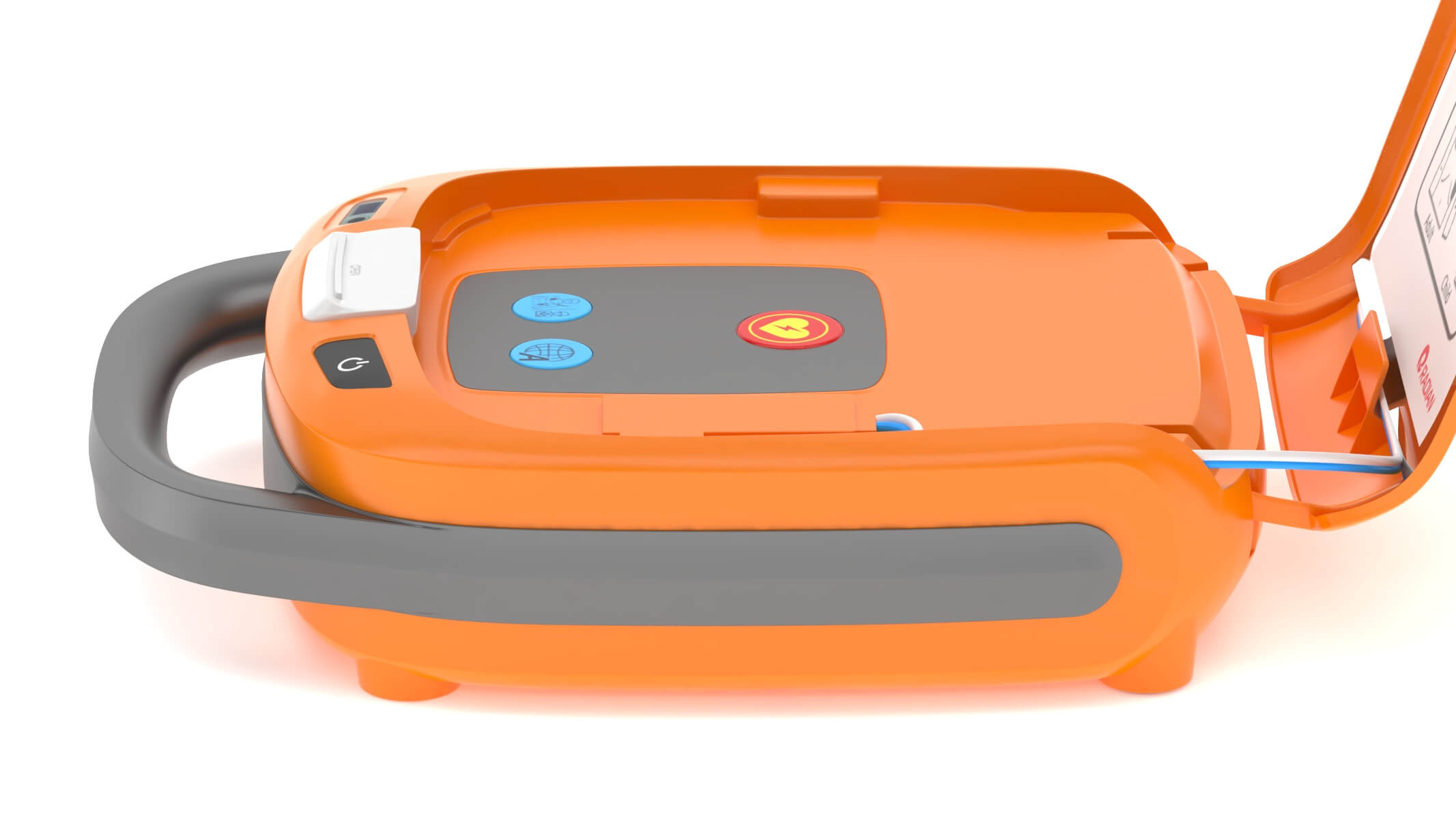 Medical Automatic External Detibrillator (Aed) - 3D Model by frezzy