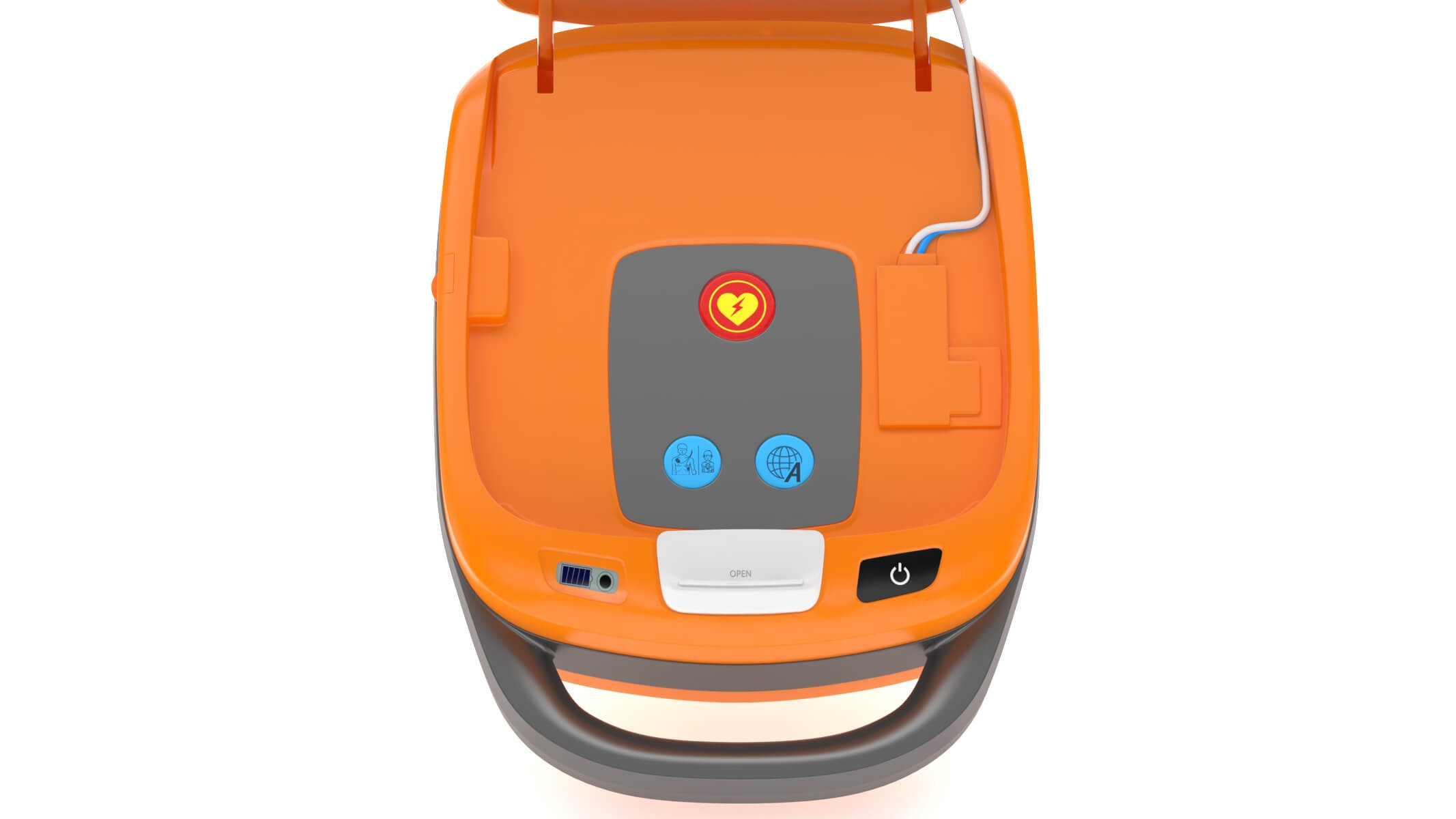 Medical Automatic External Detibrillator (Aed) - 3D Model by frezzy