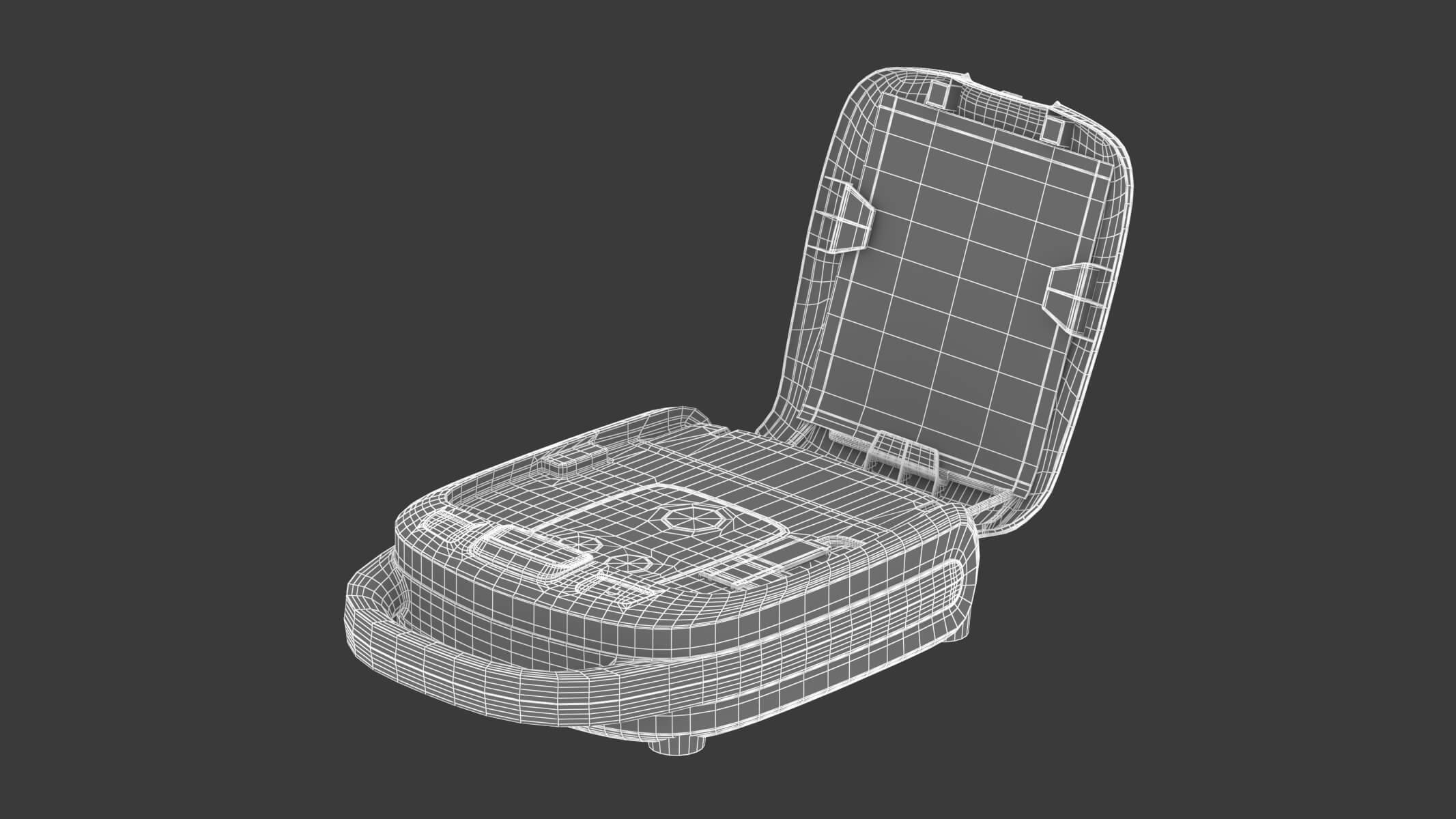 Medical Automatic External Detibrillator (Aed) - 3D Model by frezzy