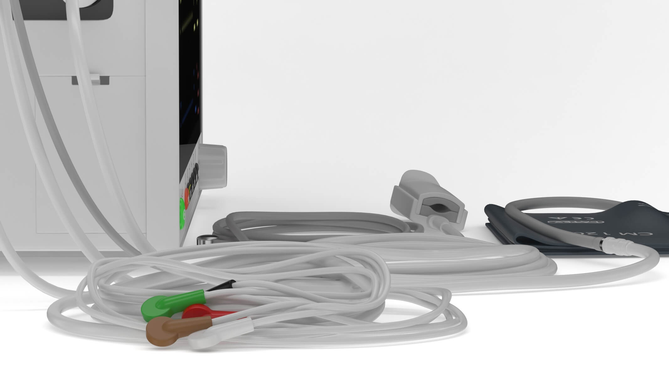 Medical Bed Side Monitor - 3D Model by frezzy