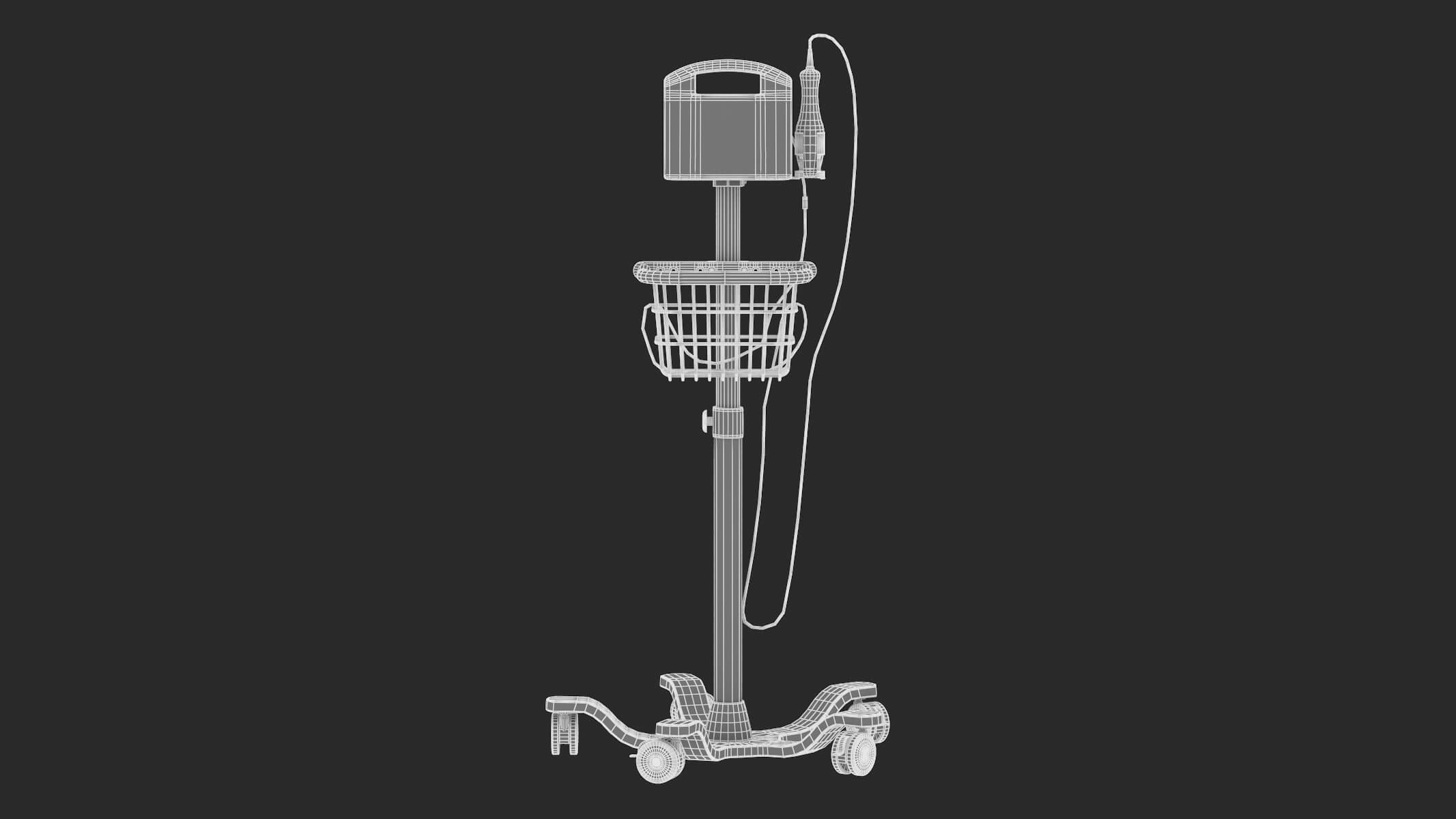 Medical Bladder Scanner - 3D Model by frezzy