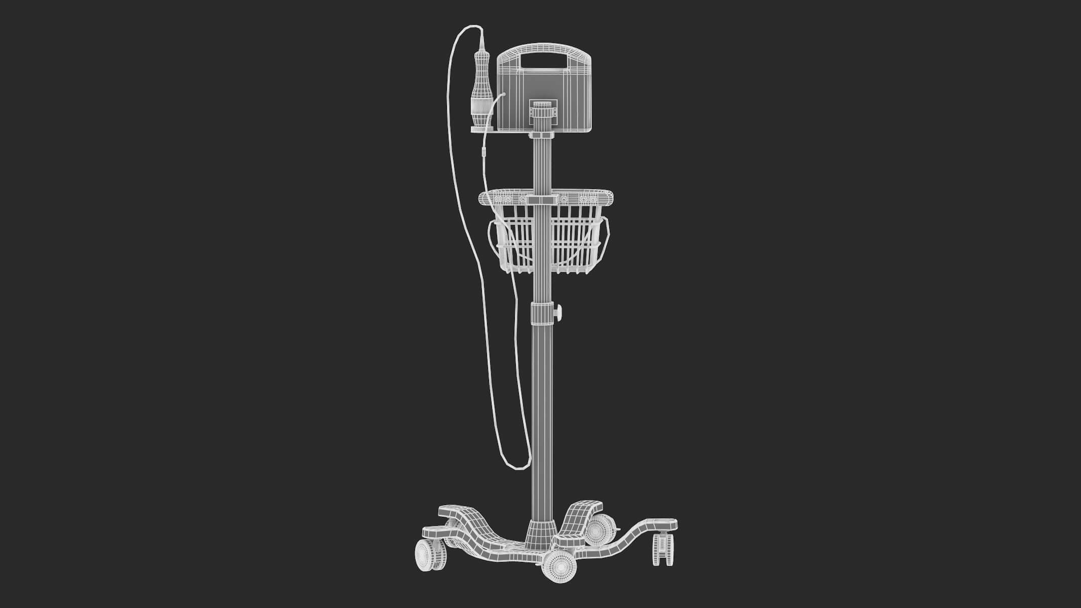 Medical Bladder Scanner - 3D Model by frezzy