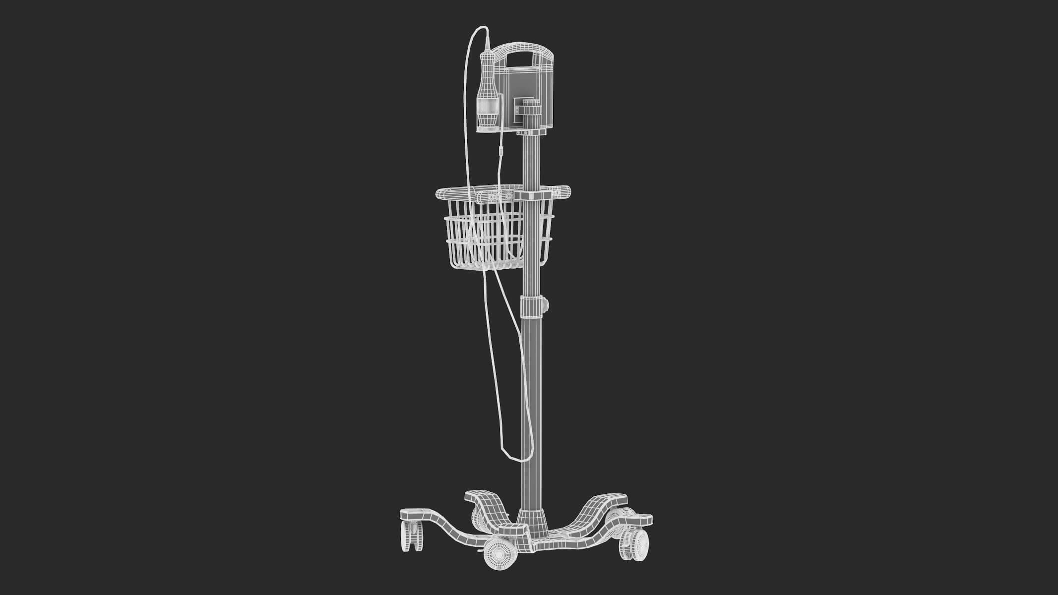 Medical Bladder Scanner - 3D Model by frezzy
