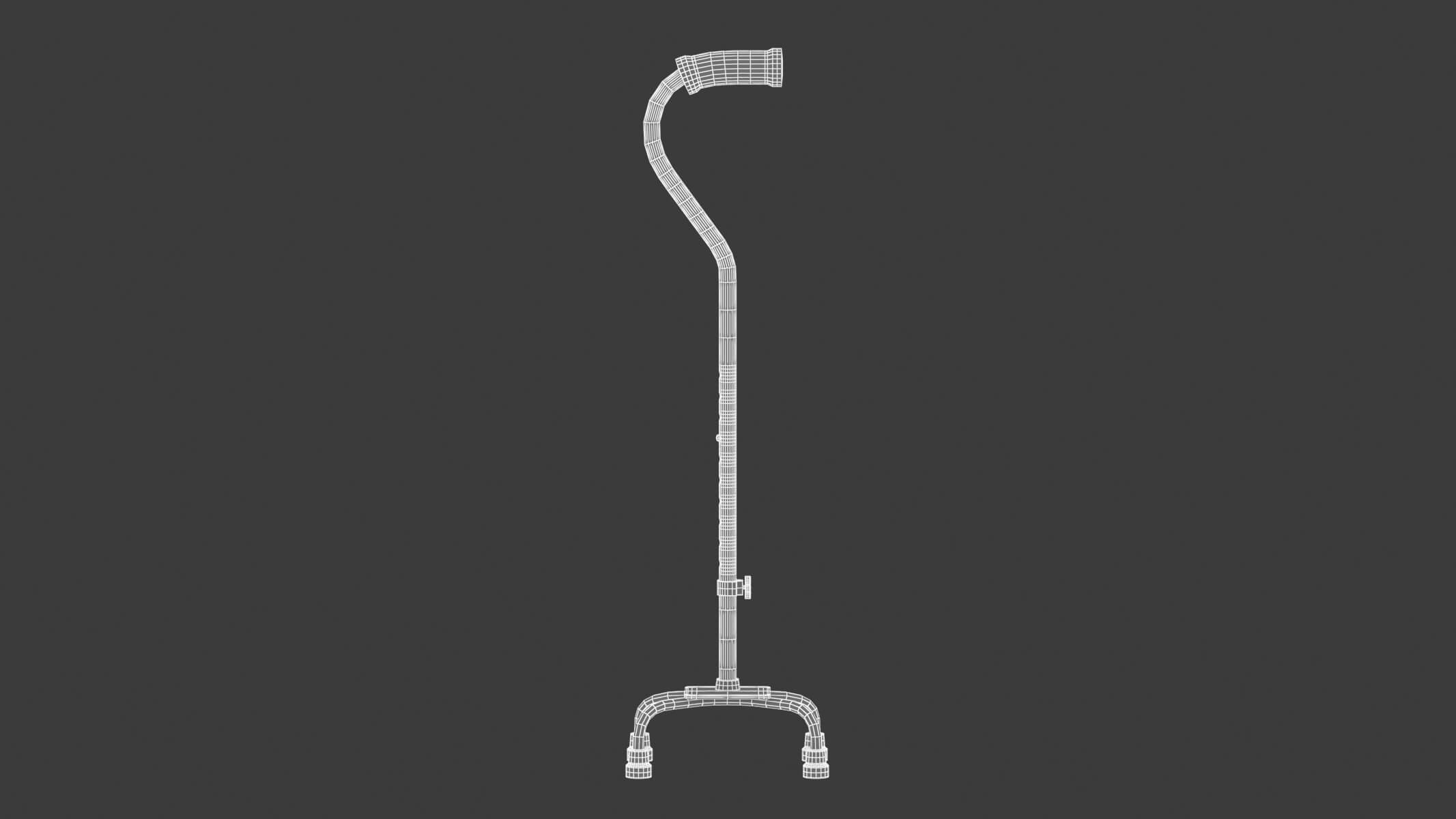 Medical Cane - 3D Model by frezzy
