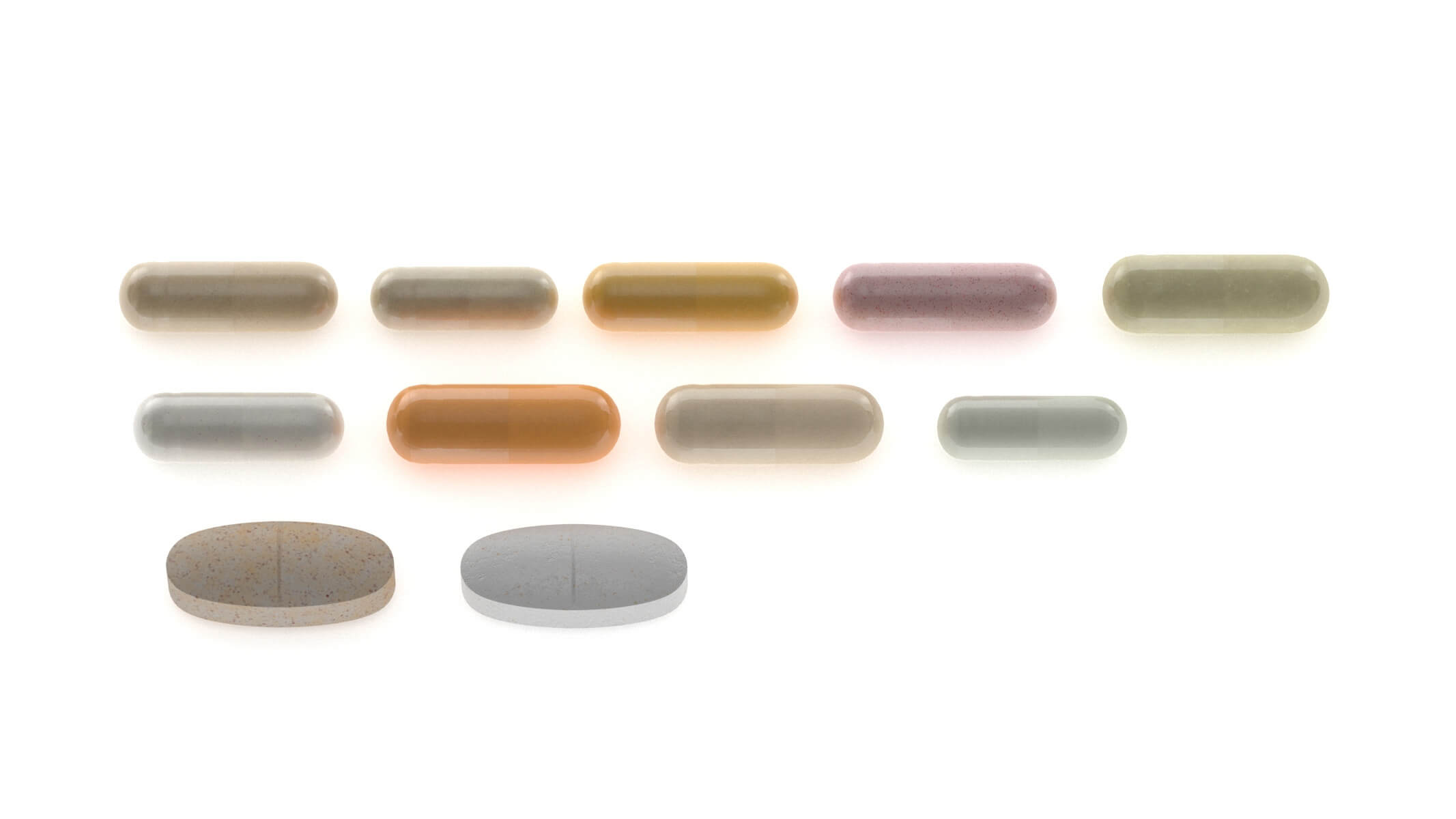 Medical Capsules Medicine - 3D Model by frezzy