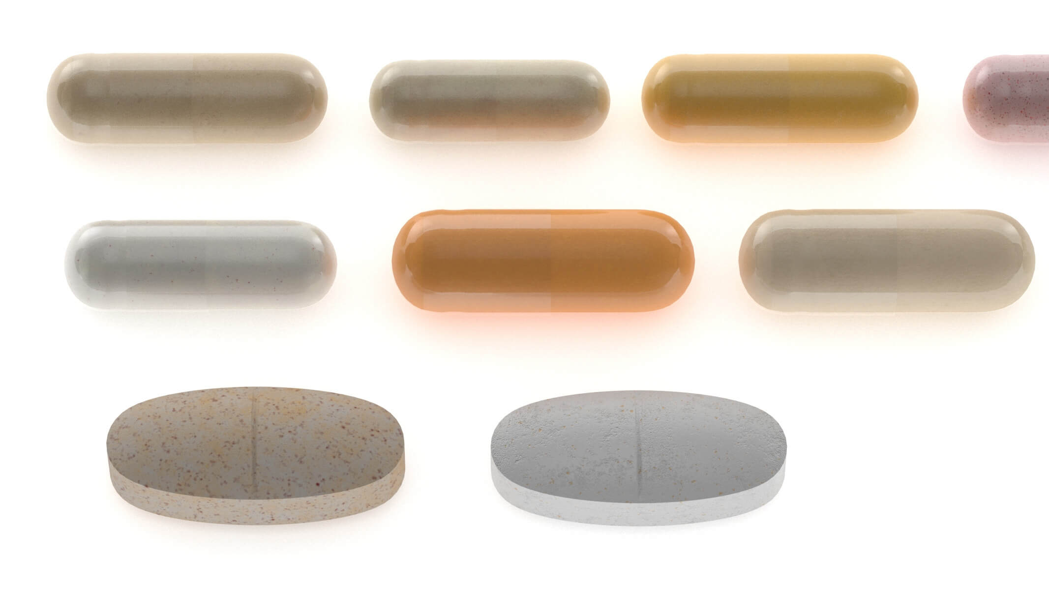 Medical Capsules Medicine - 3D Model by frezzy