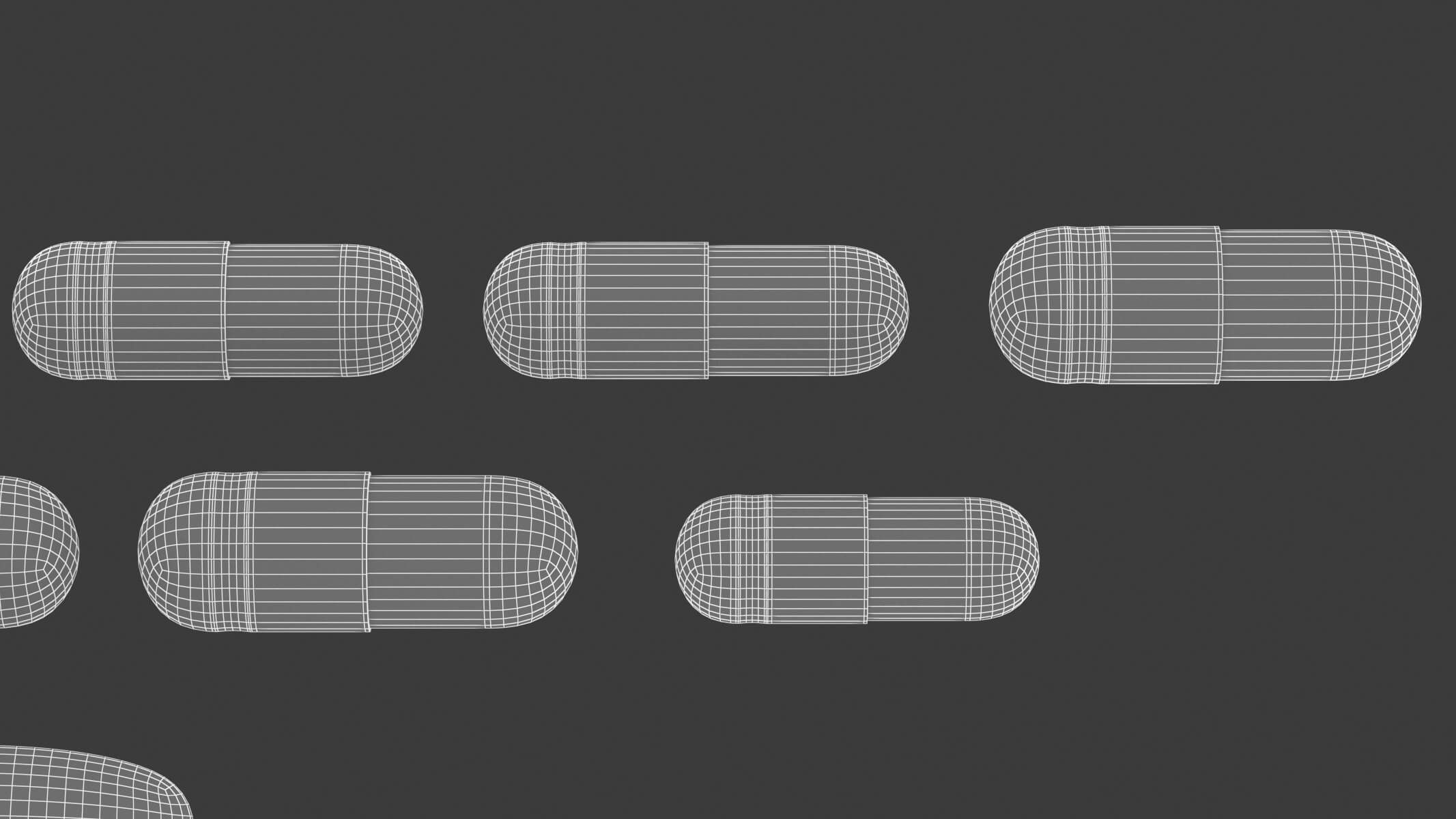 Medical Capsules Medicine - 3D Model by frezzy