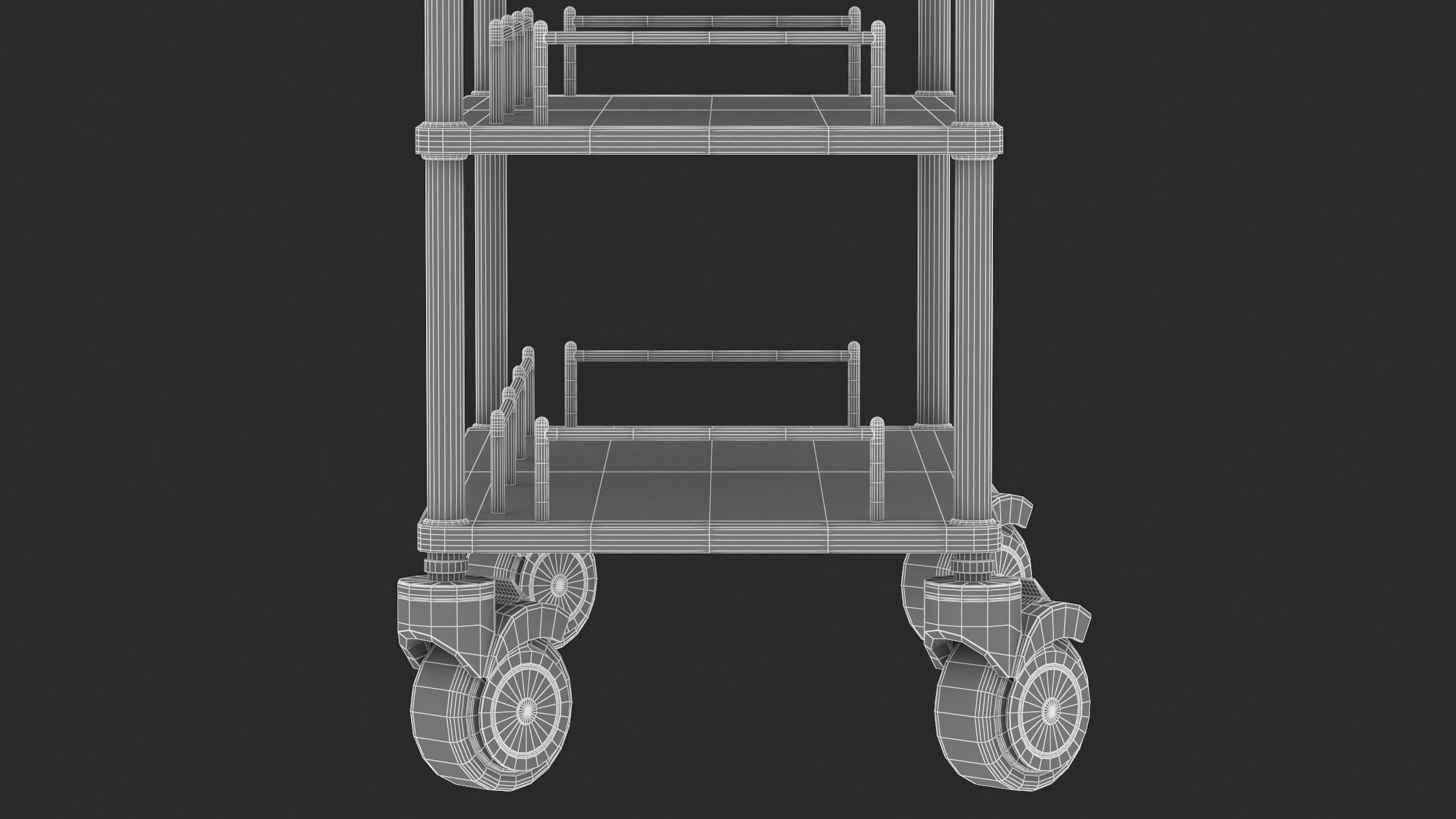 Medical Cart 04 - 3D Model by frezzy