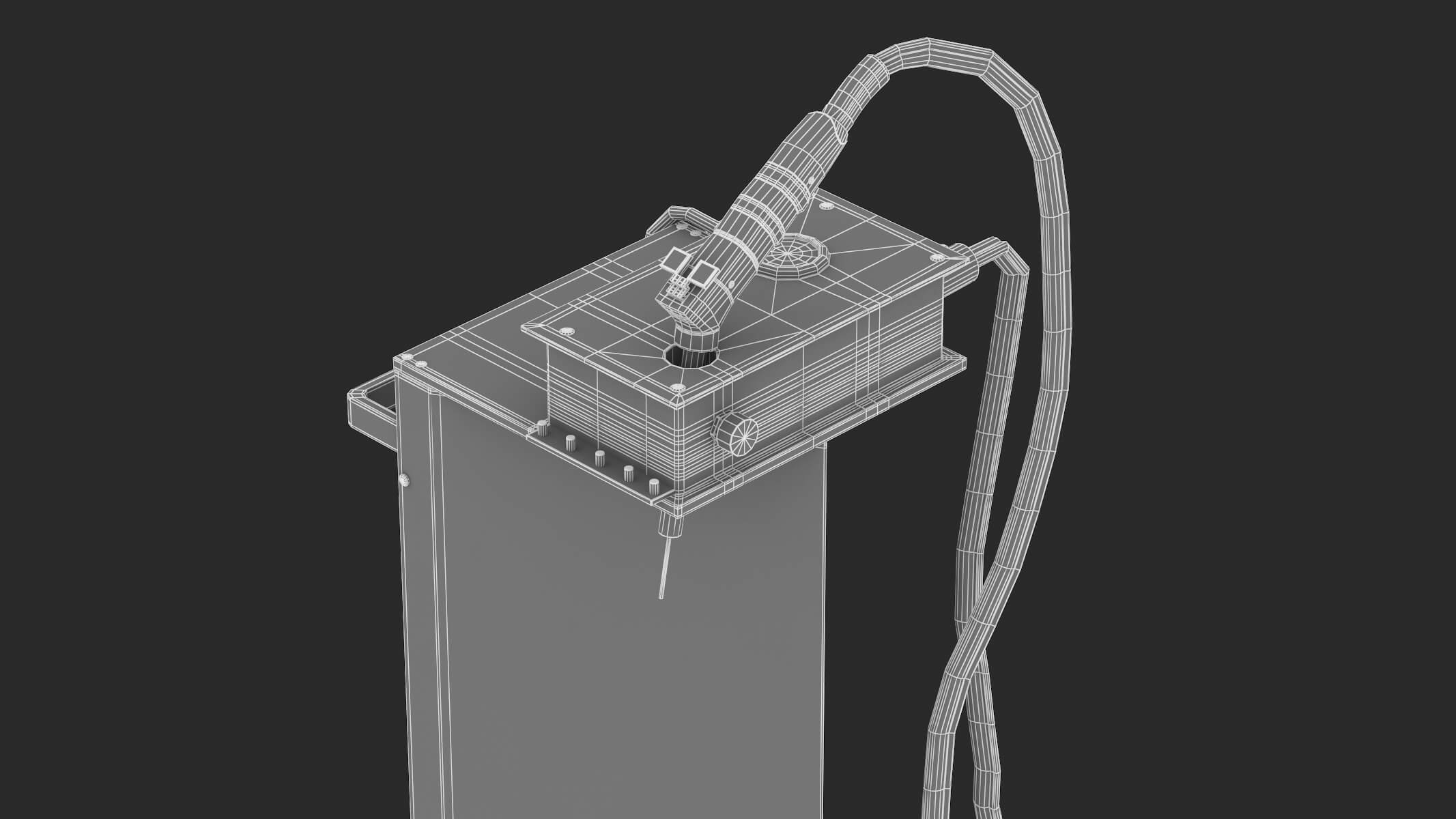 Medical Cryosurgical Console System - 3D Model by frezzy