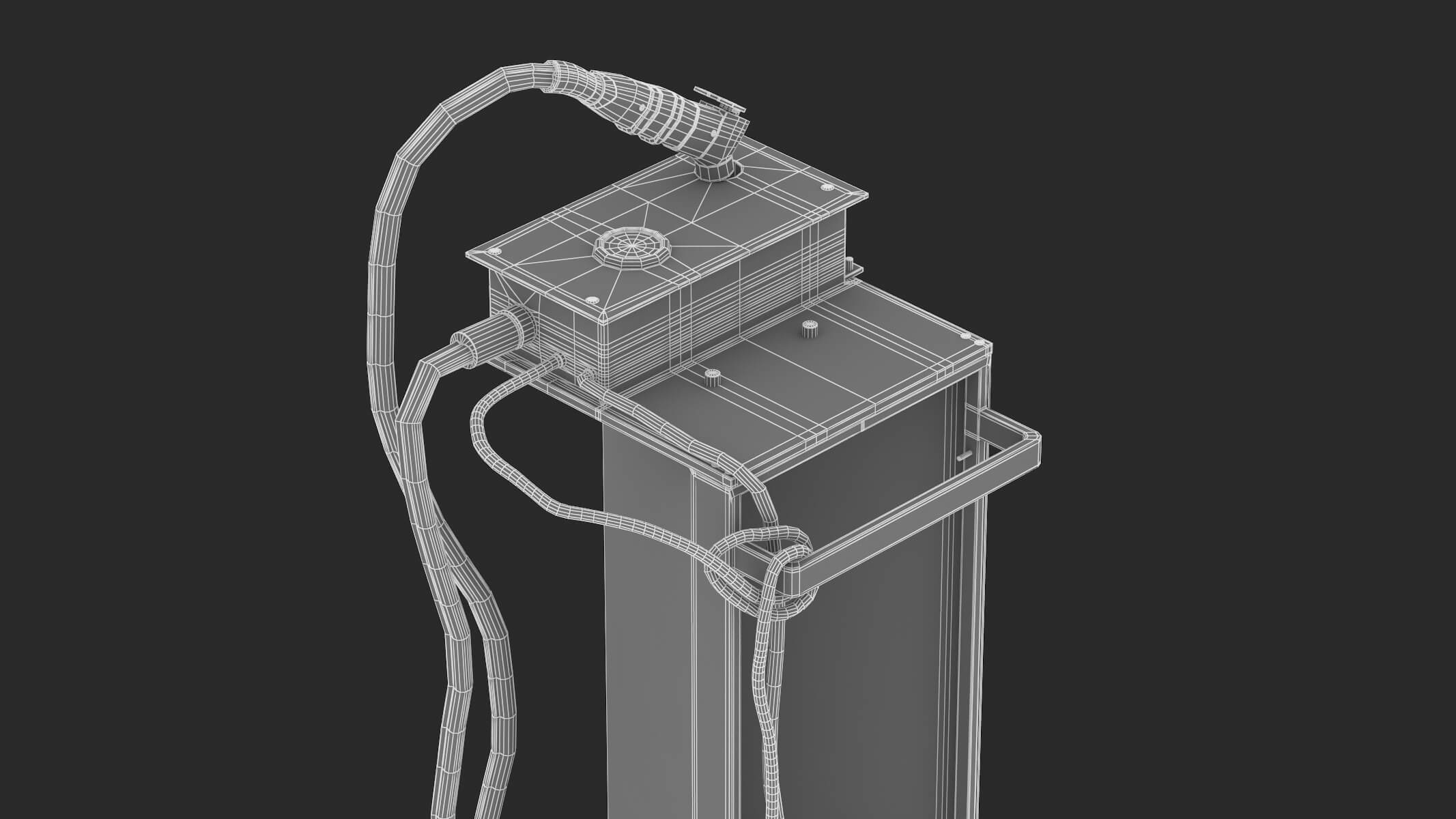 Medical Cryosurgical Console System - 3D Model by frezzy