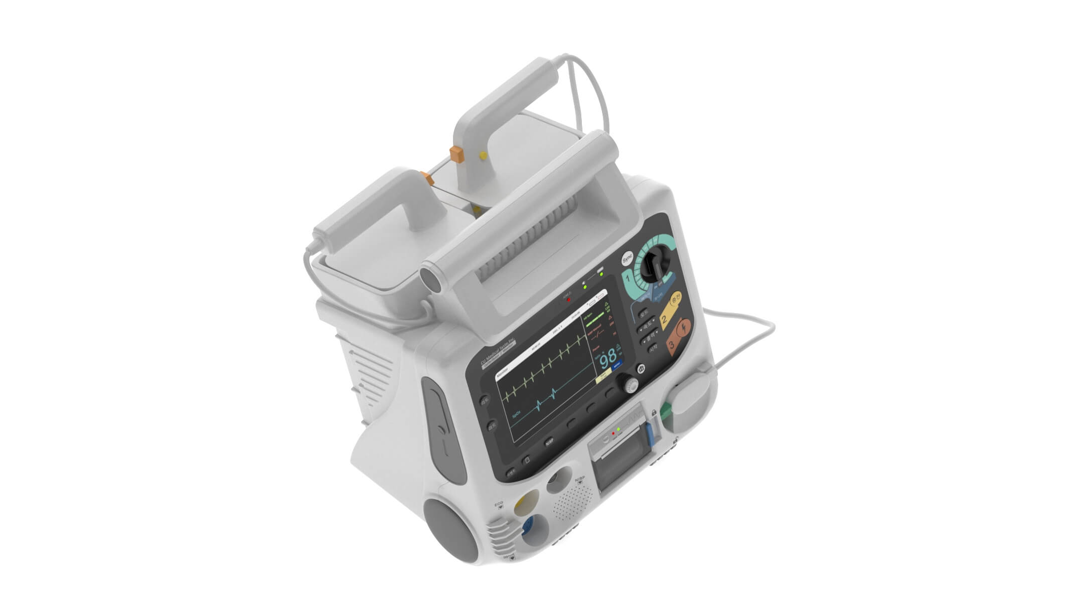 Medical Defibrillators - 3D Model by frezzy