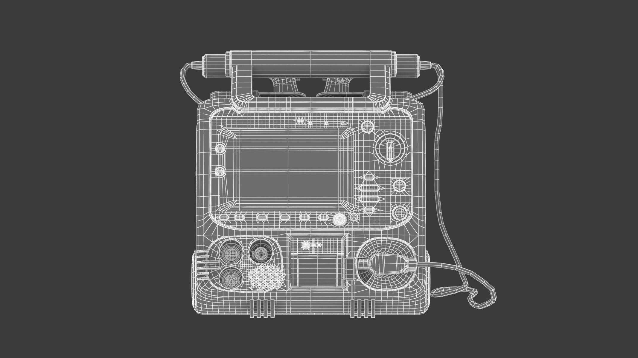 Medical Defibrillators - 3D Model by frezzy