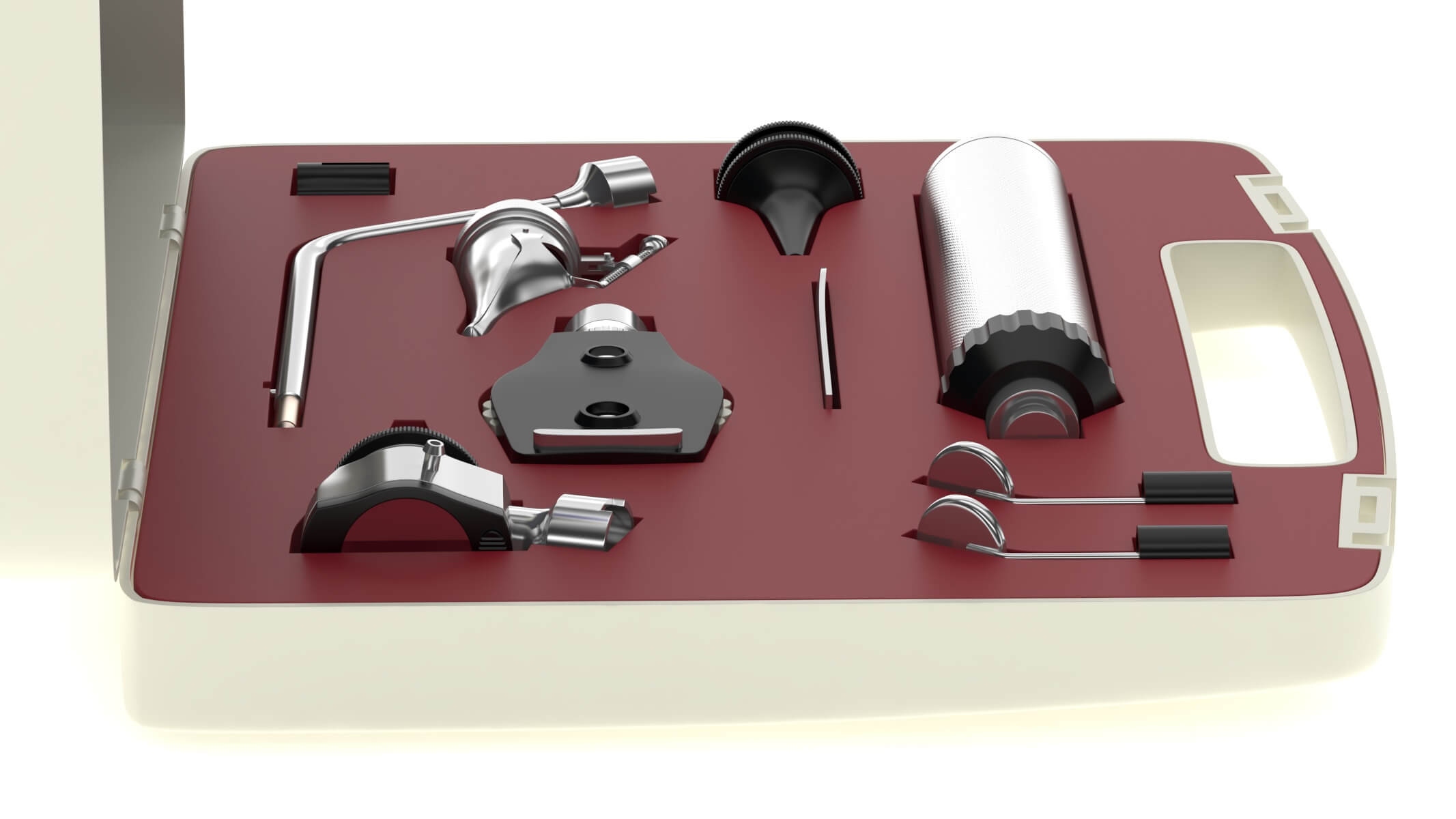 Medical Diagnostic Set - 3D Model by frezzy
