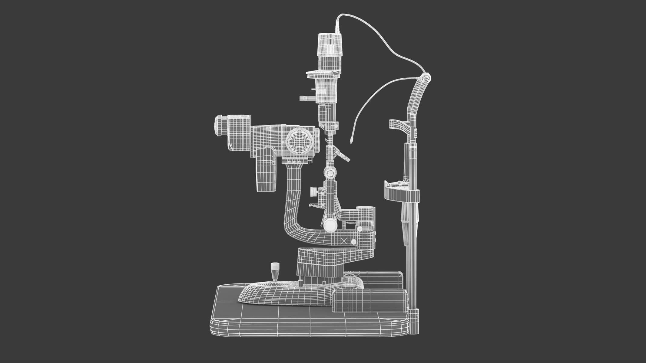 Medical Digital Slit Lamp - 3D Model by frezzy