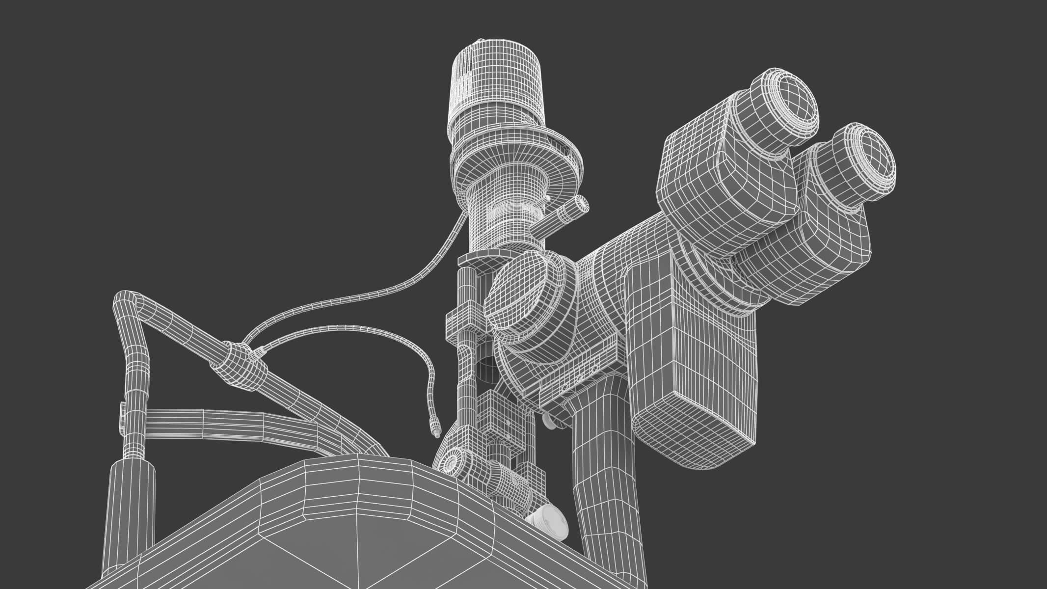 Medical Digital Slit Lamp - 3D Model by frezzy