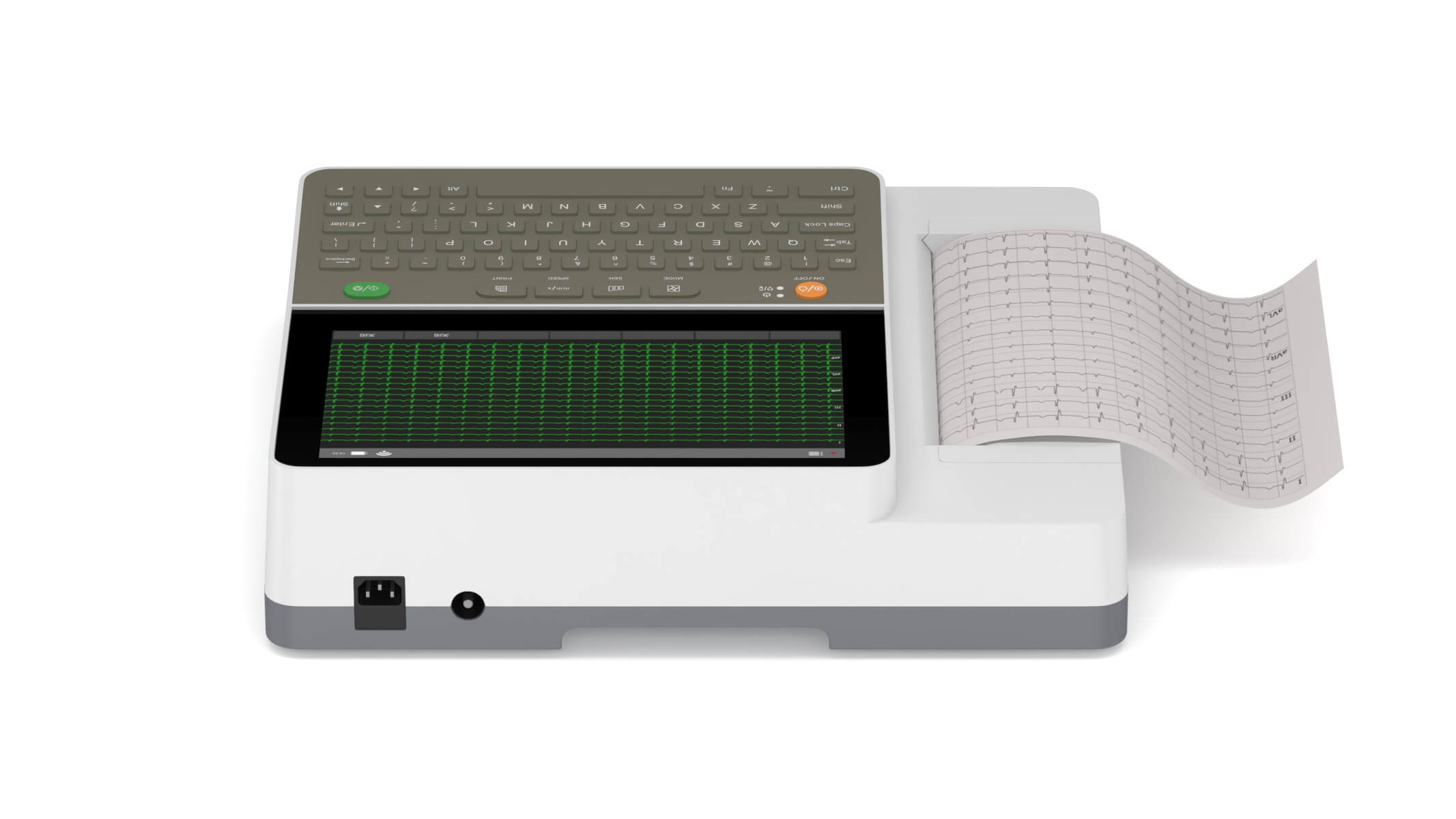 Medical Digital Wireless Channel Ecg - 3D Model by frezzy