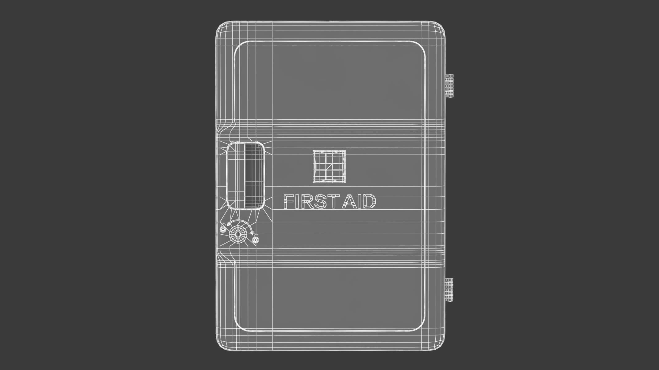 Medical First Aid Kit - 3D Model by frezzy