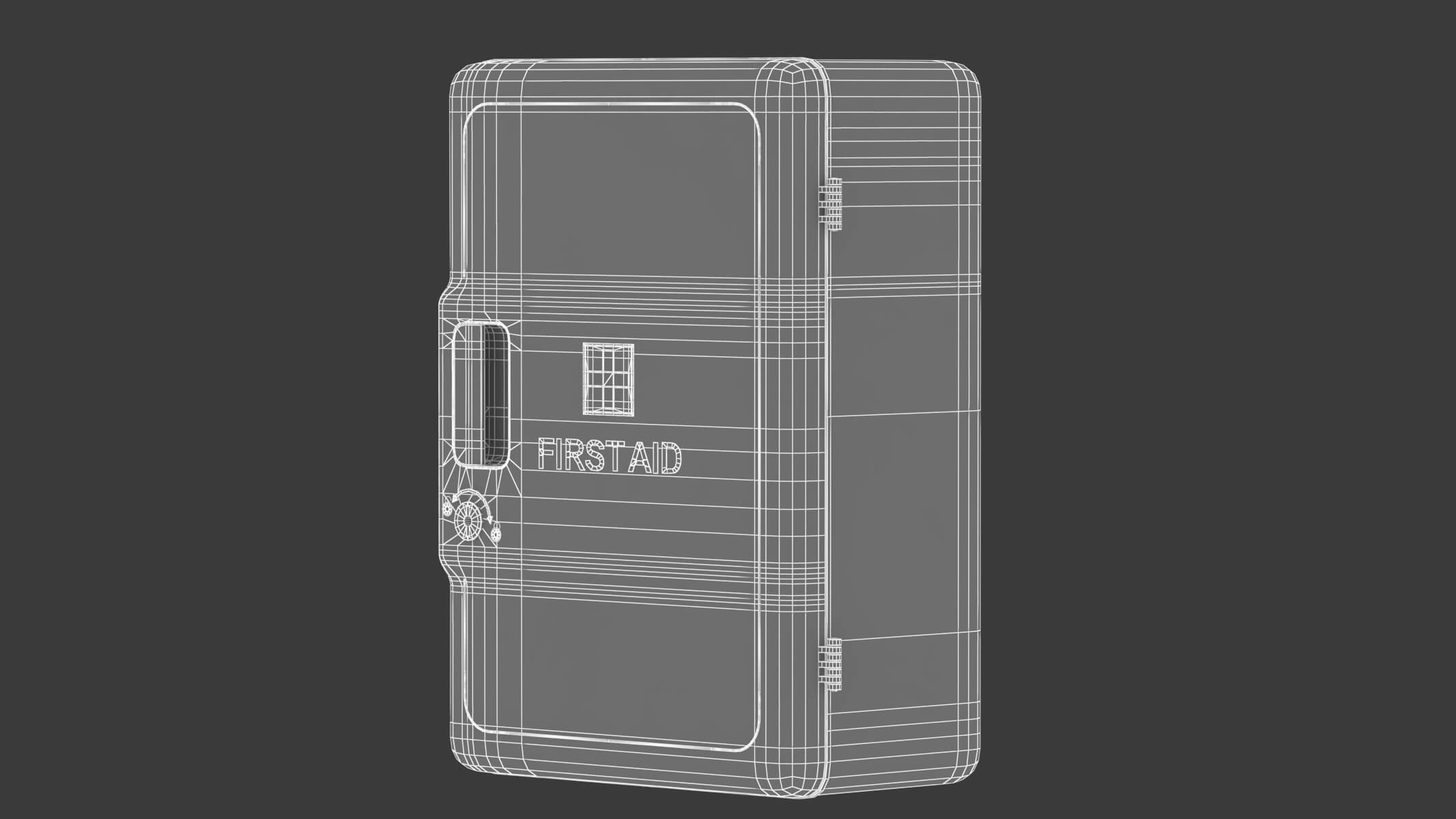 Medical First Aid Kit - 3D Model by frezzy