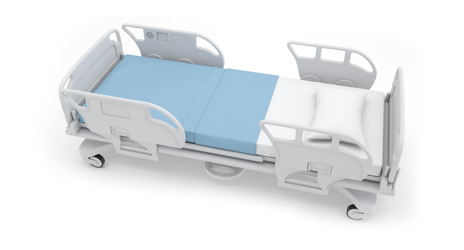 Medical Hospital Bed - 3D Model by frezzy