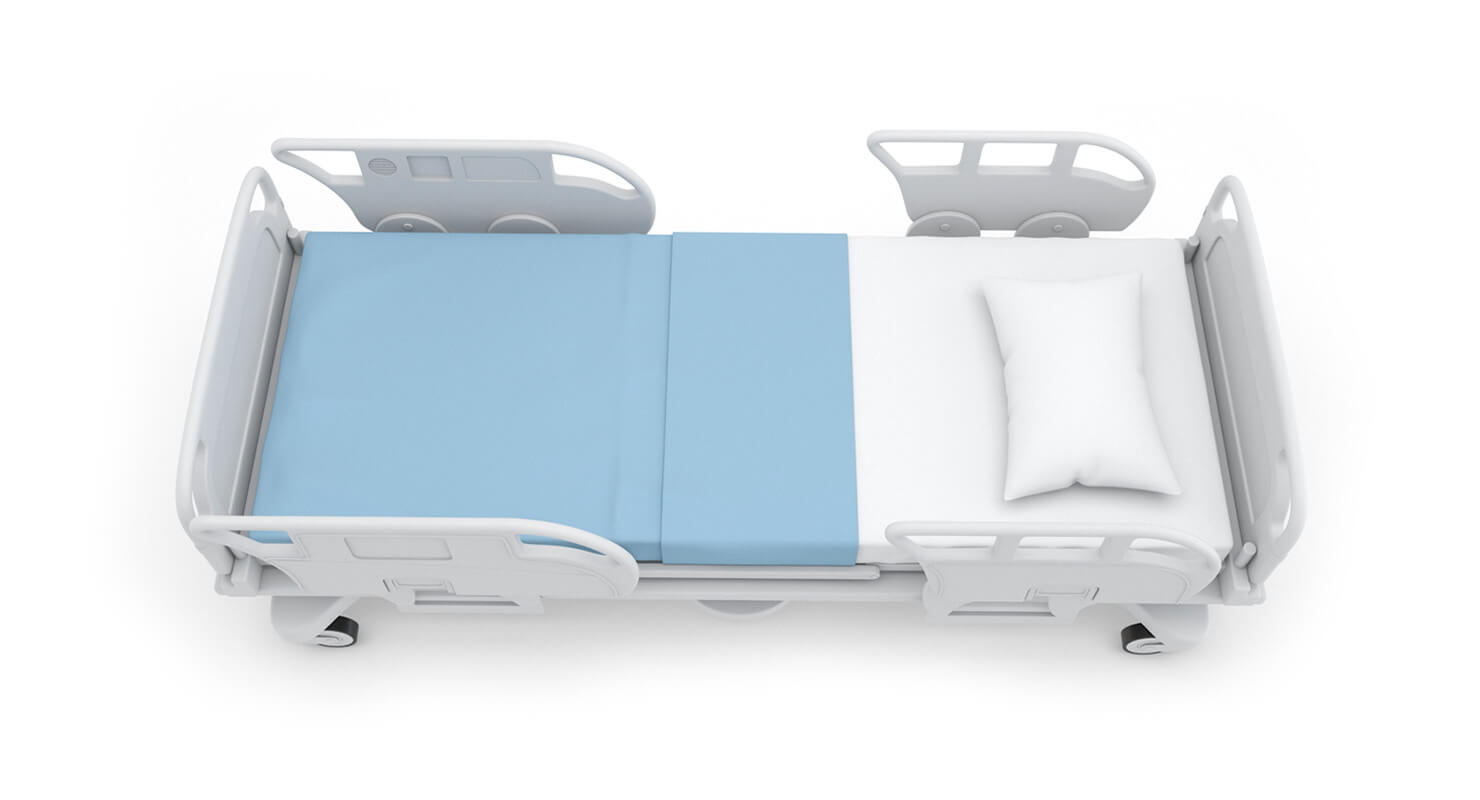 Medical Hospital Bed - 3D Model by frezzy