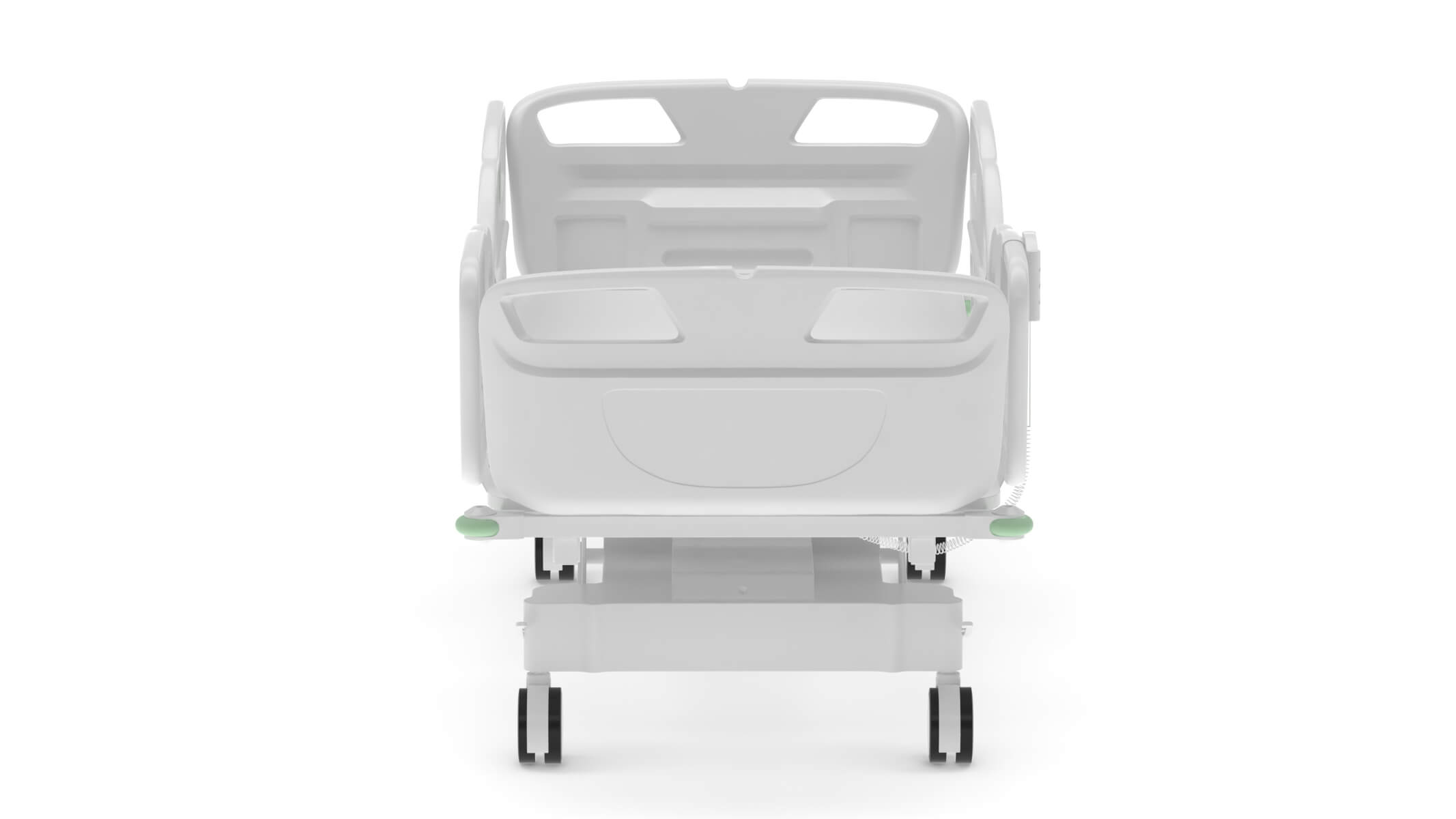 Medical Icu Bed - 3D Model by frezzy