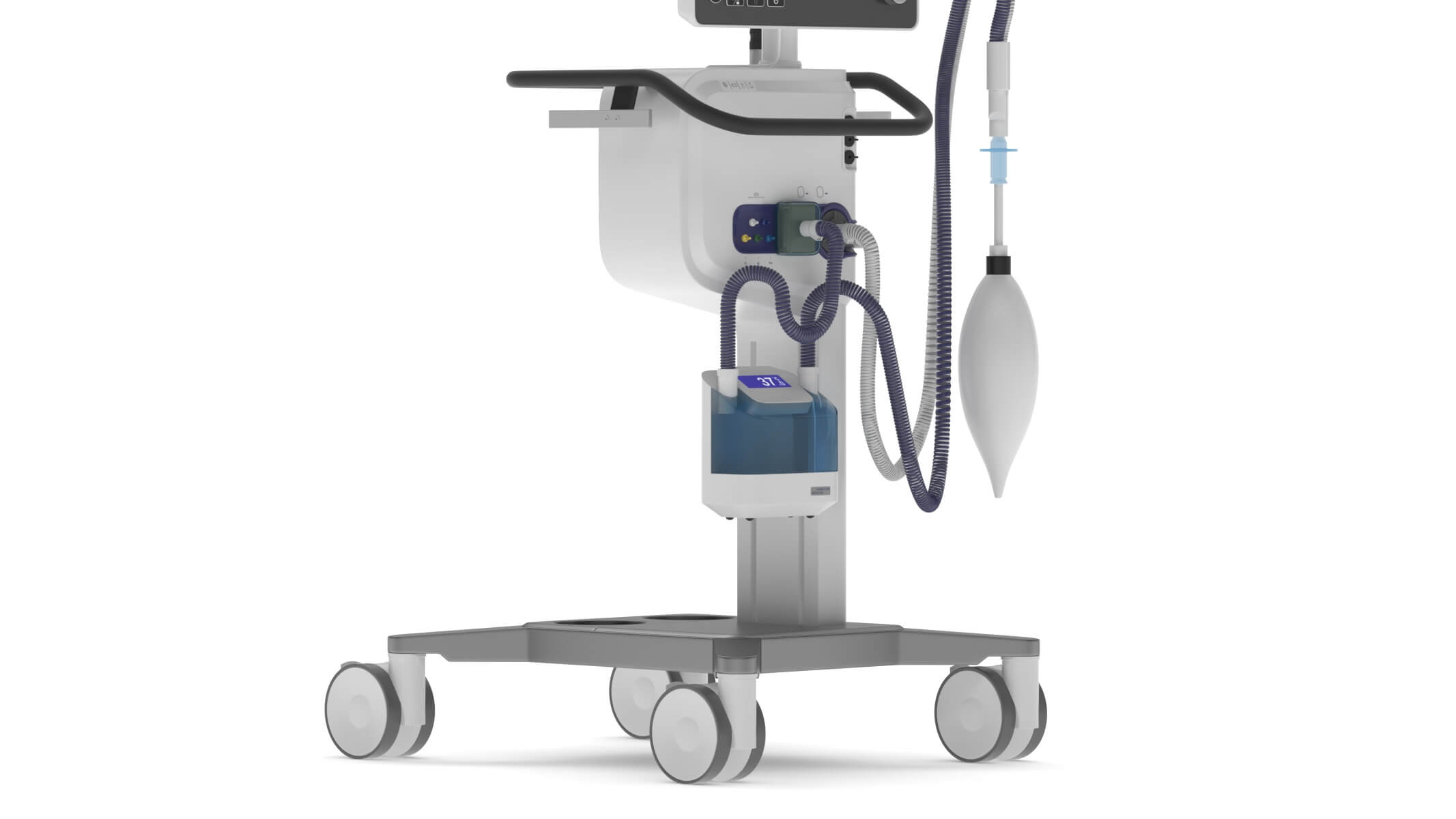 Medical Icu Ventilator - 3D Model by frezzy