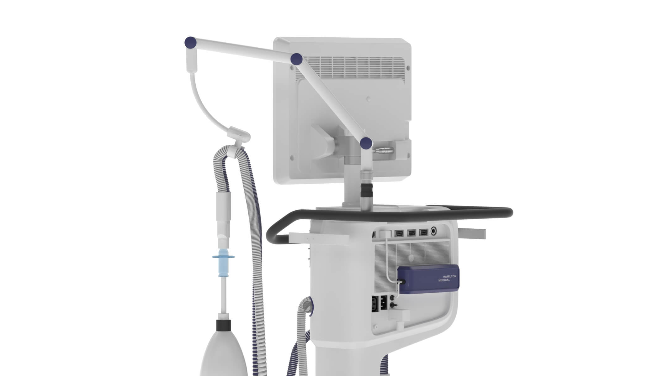 Medical Icu Ventilator - 3D Model by frezzy