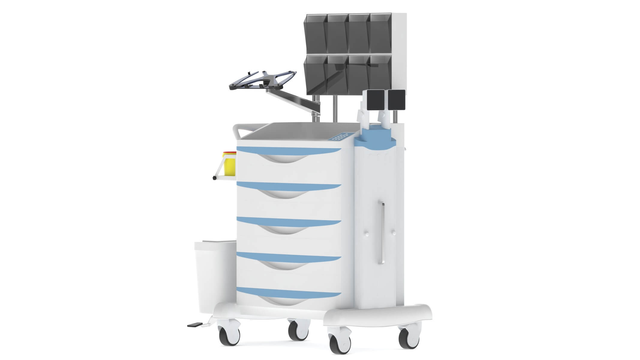 Medical Intubation Cart - 3D Model by frezzy