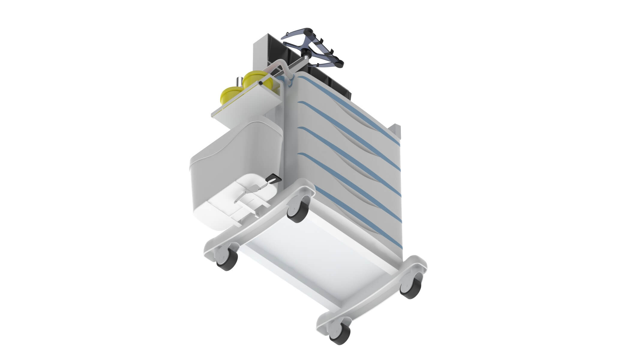Medical Intubation Cart - 3D Model by frezzy