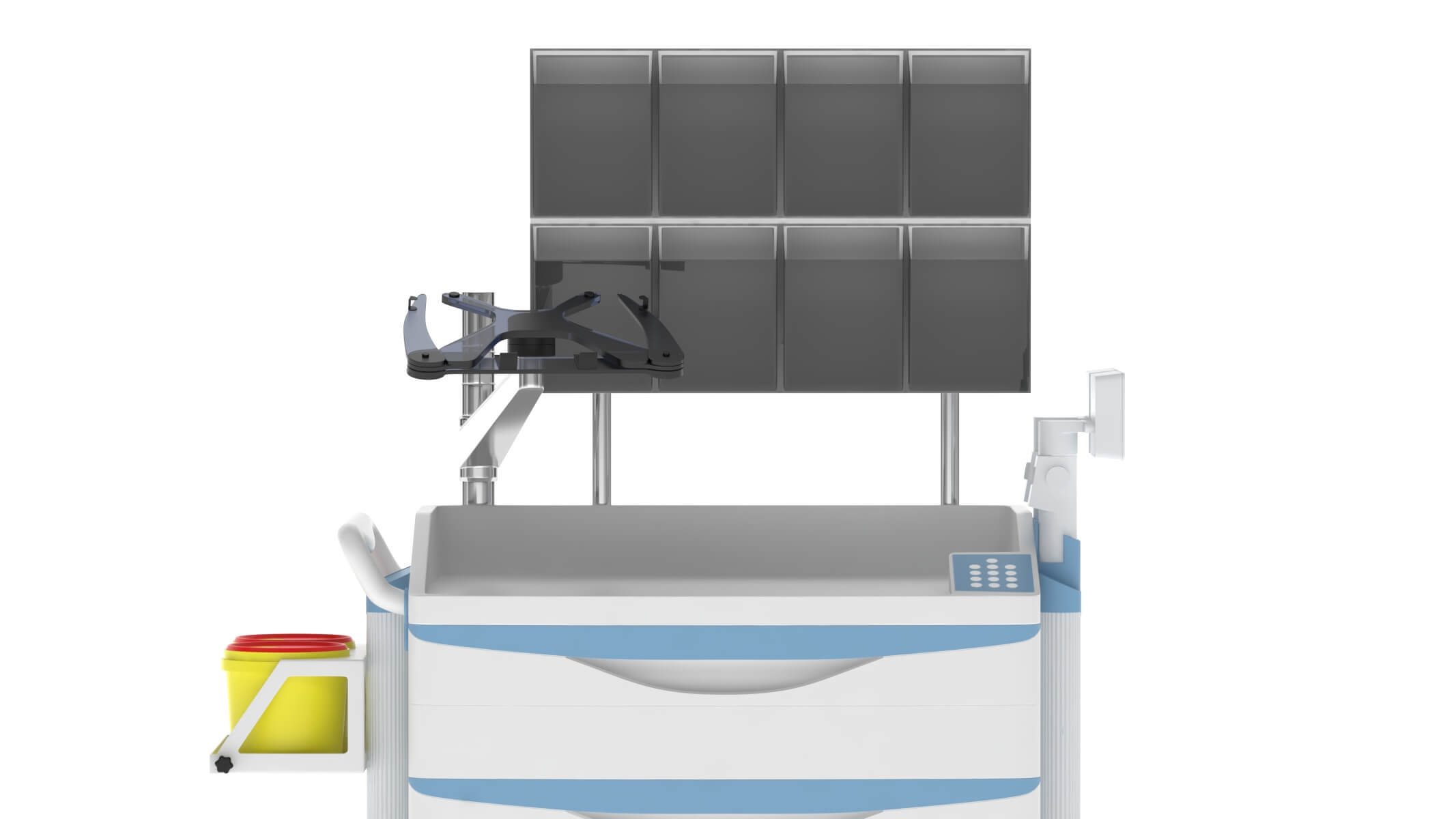 Medical Intubation Cart - 3D Model by frezzy
