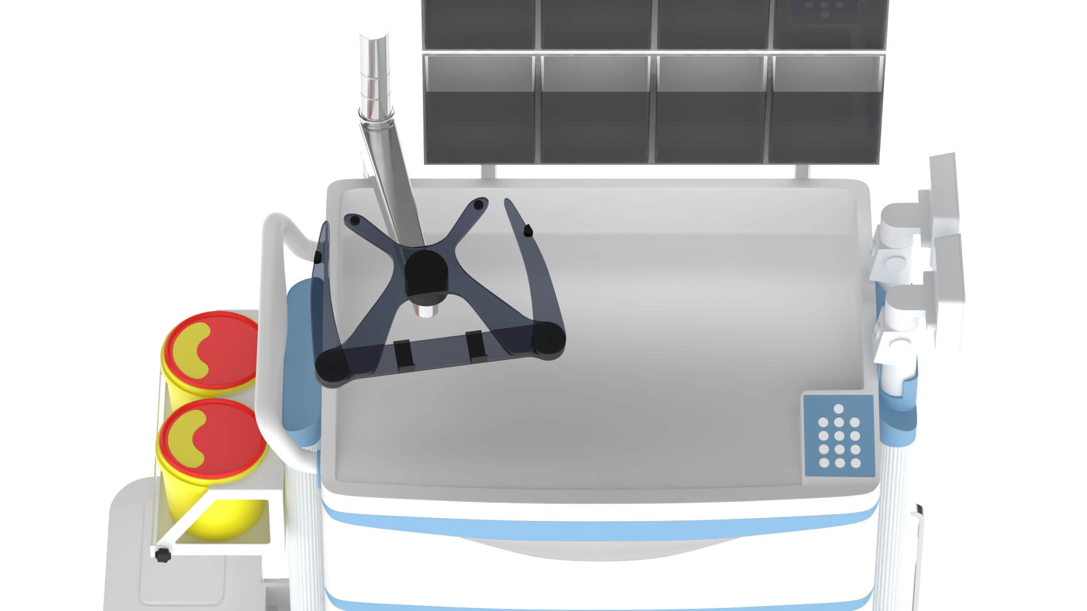 Medical Intubation Cart - 3D Model by frezzy
