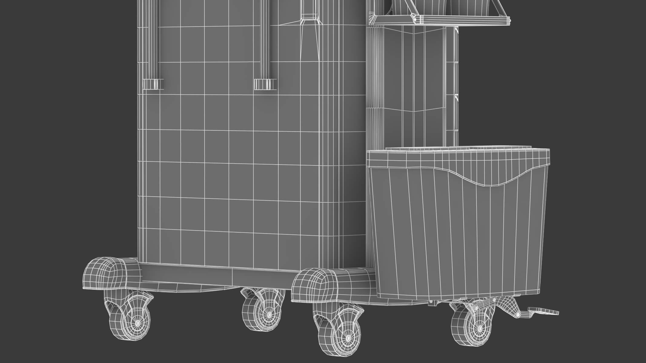 Medical Intubation Cart - 3D Model by frezzy