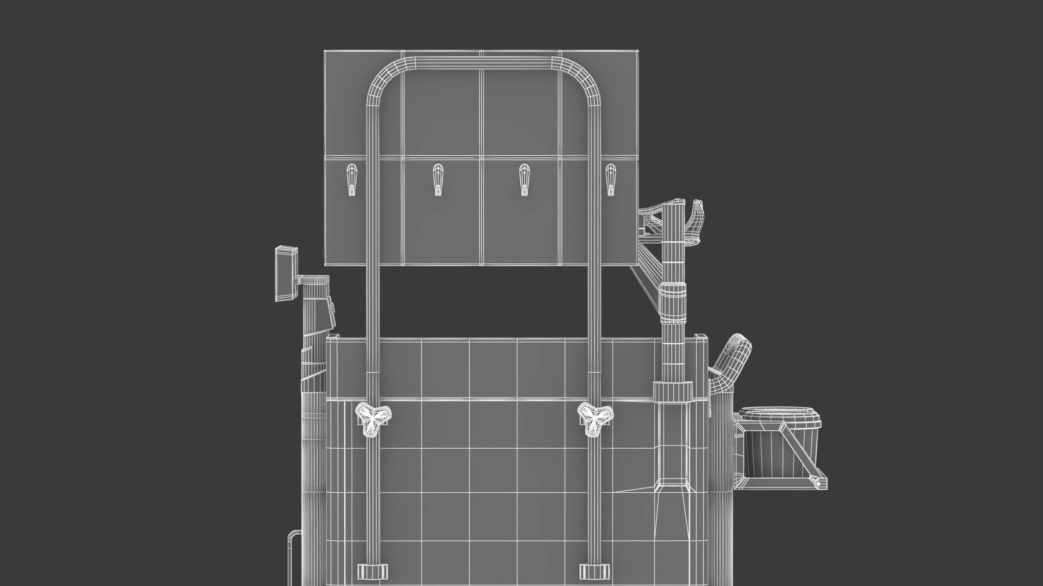 Medical Intubation Cart - 3D Model by frezzy