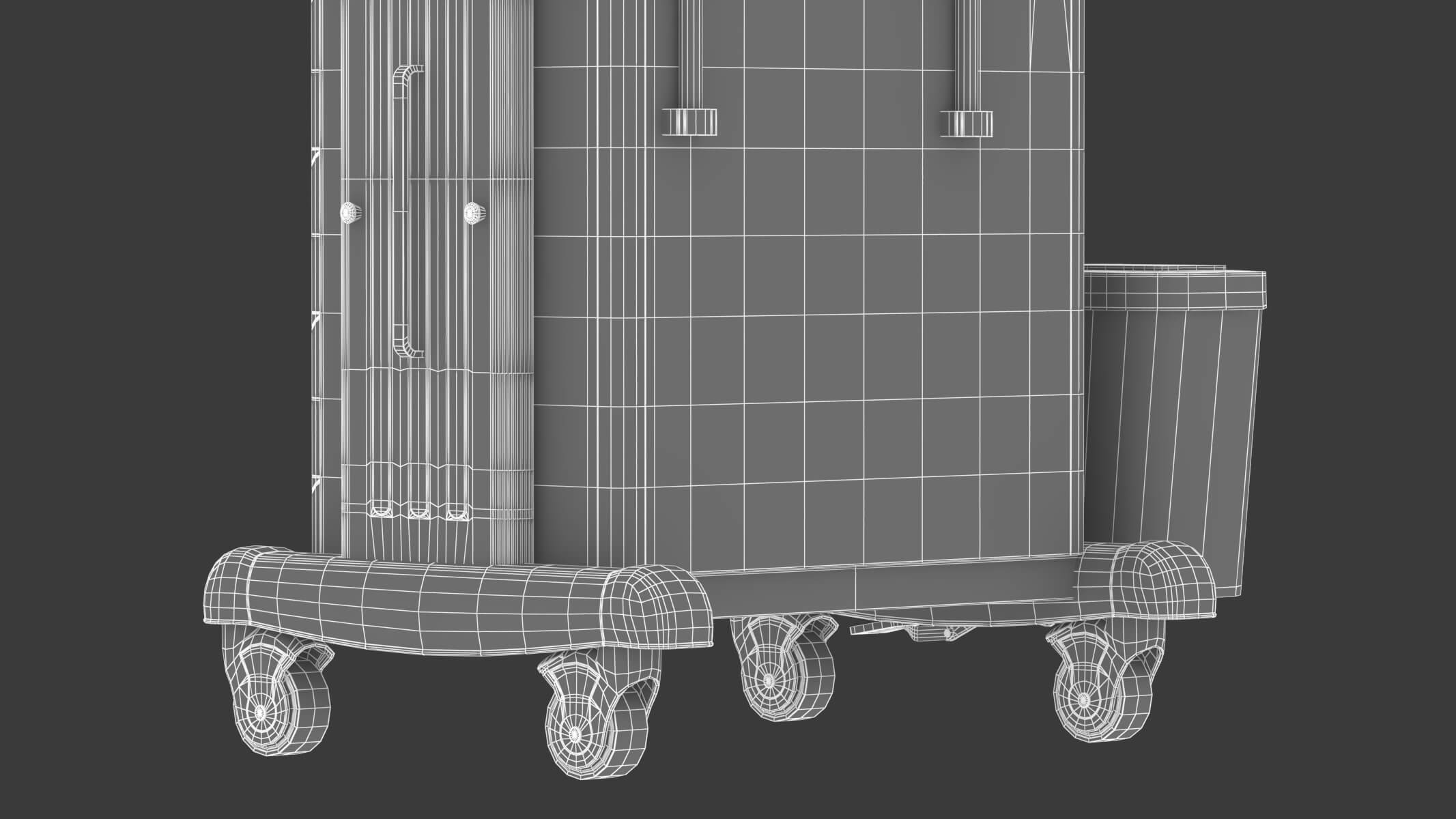 Medical Intubation Cart - 3D Model by frezzy