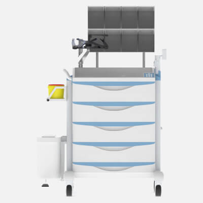 Medical Intubation Cart - 3D Model by frezzy