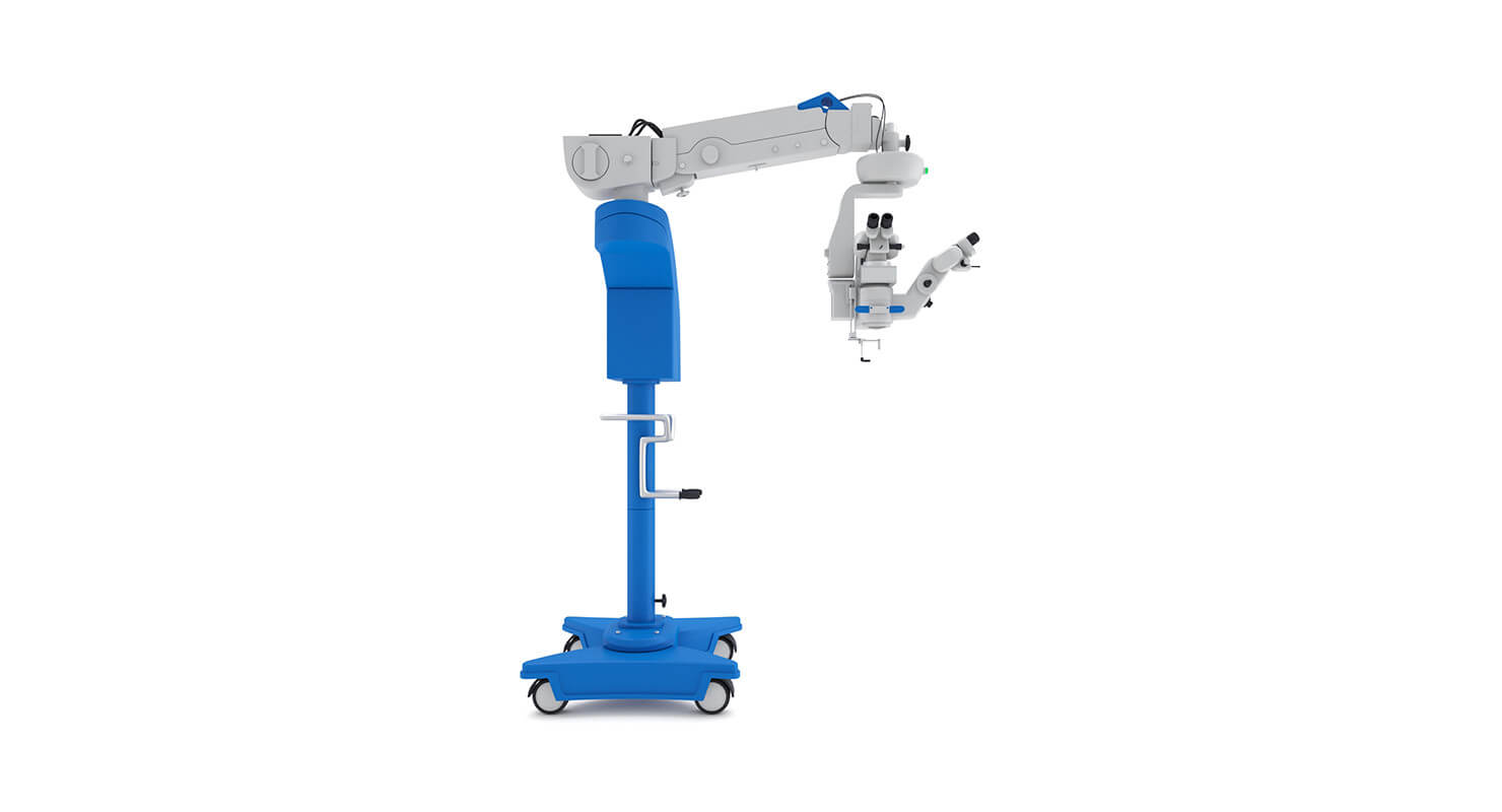 Medical Large Operating Microscope - 3D Model by frezzy