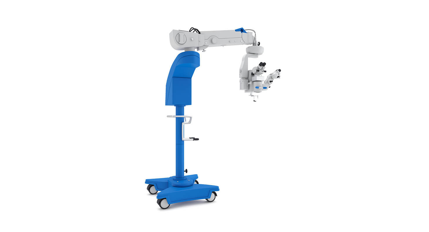 Medical Large Operating Microscope - 3D Model by frezzy