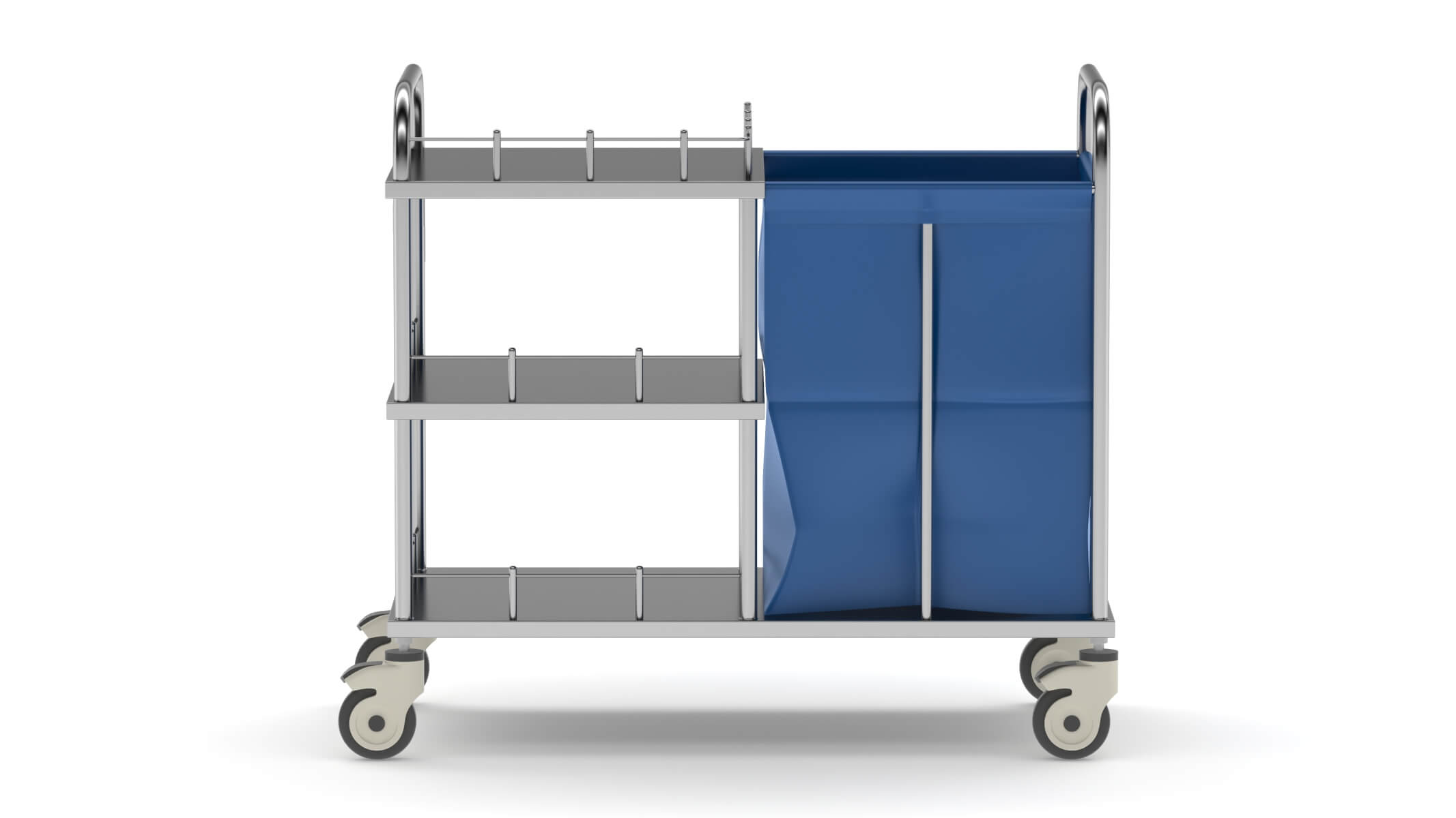 Medical Linen Trolley - 3D Model by frezzy