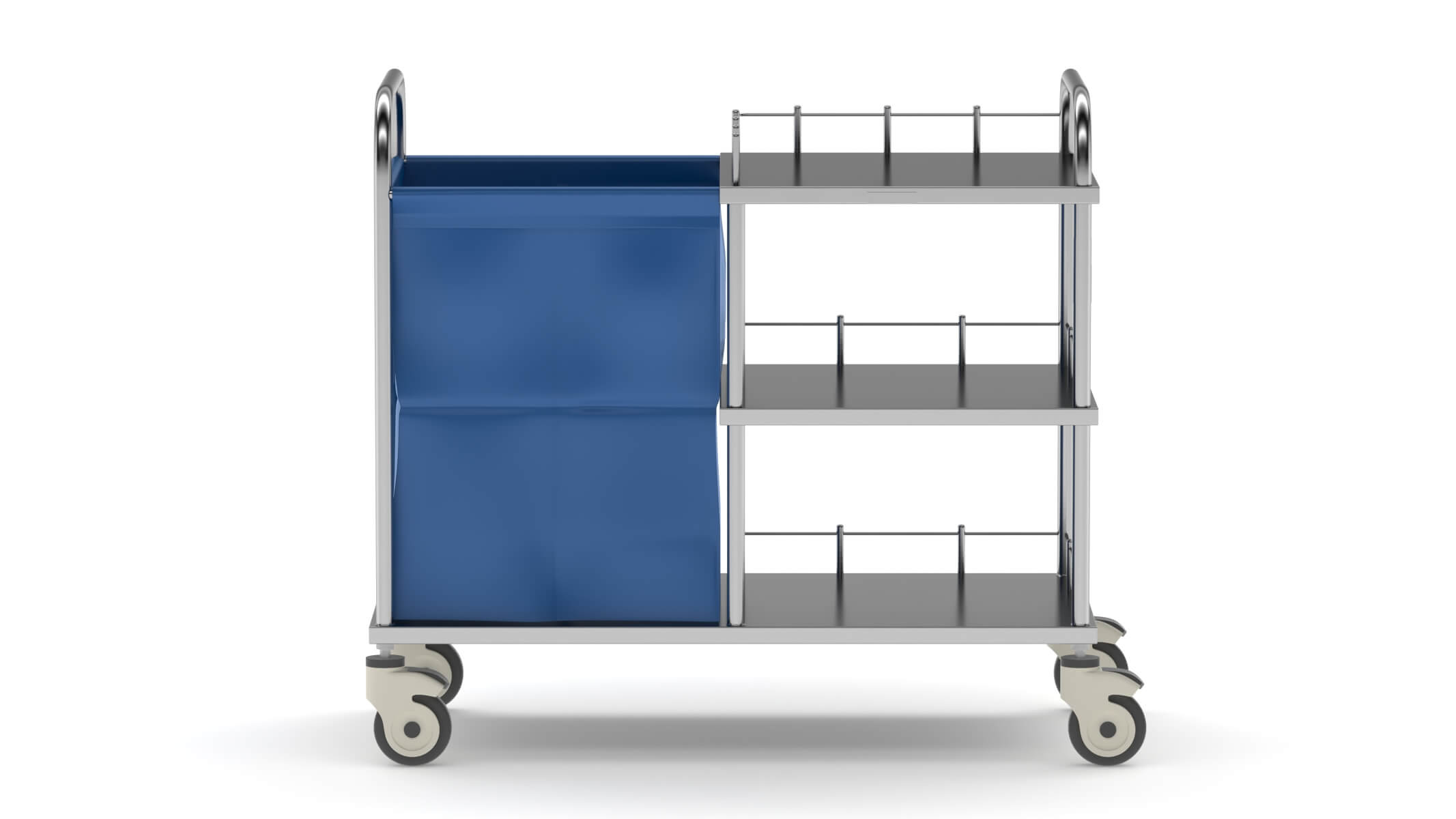 Medical Linen Trolley - 3D Model by frezzy
