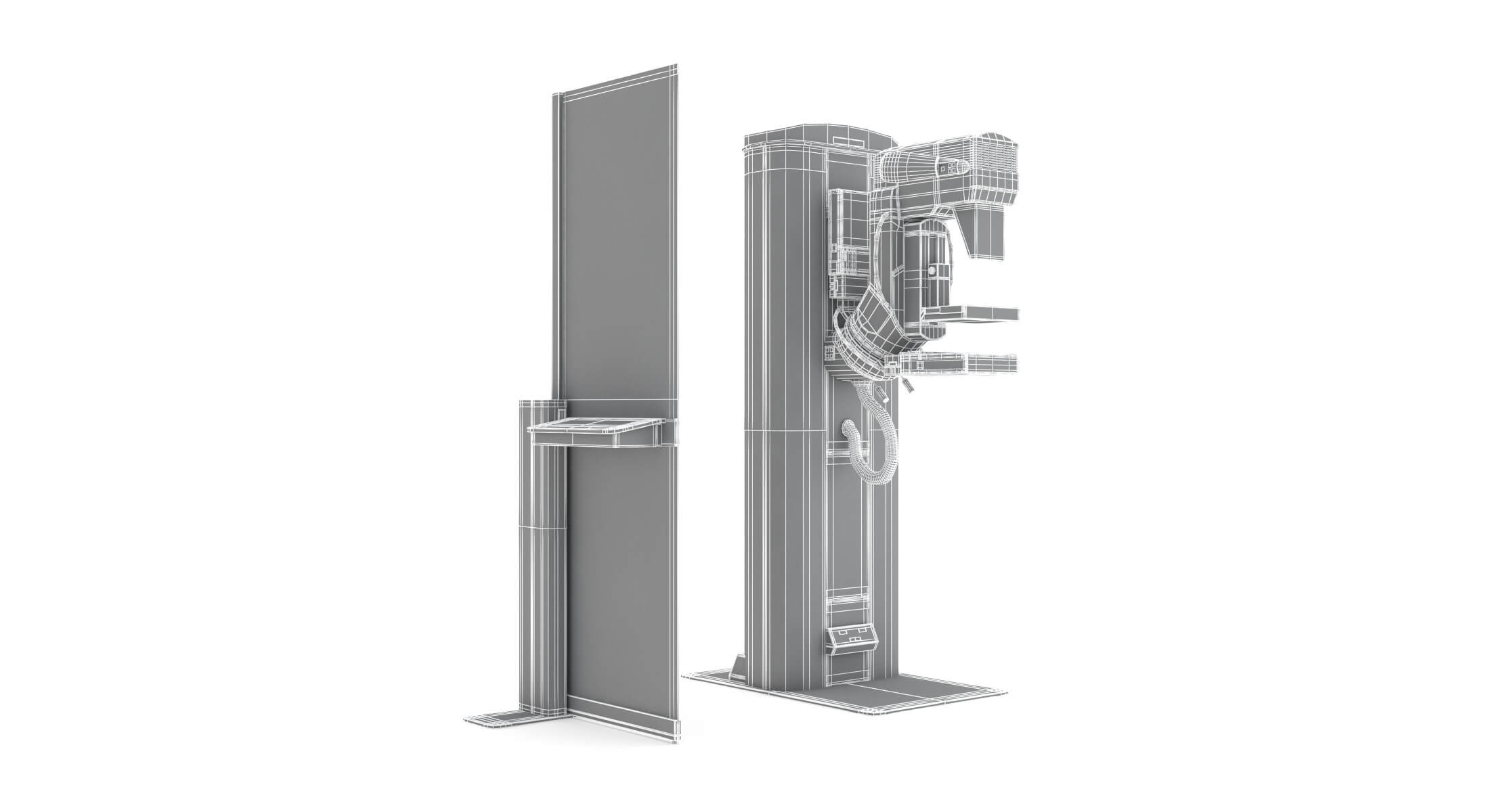 Medical Mammography Machine - 3D Model by frezzy
