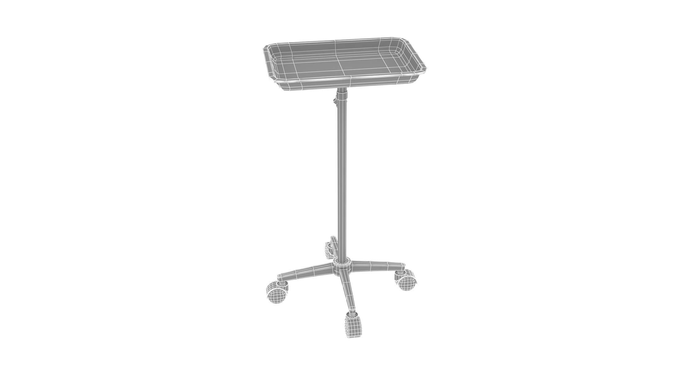 Medical Mayo Stand - 3D Model by frezzy