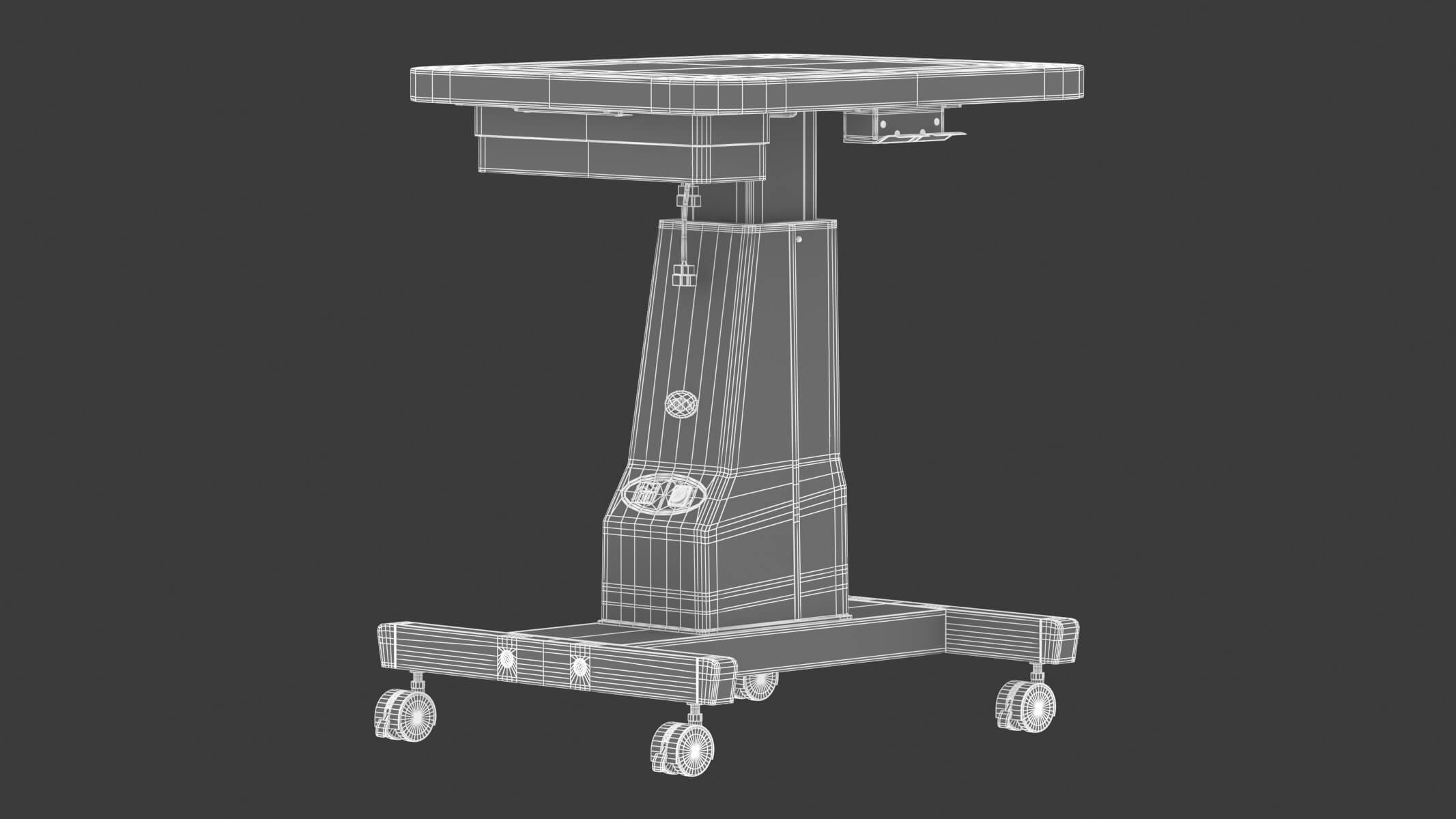 Medical Motorized Table - 3D Model by frezzy