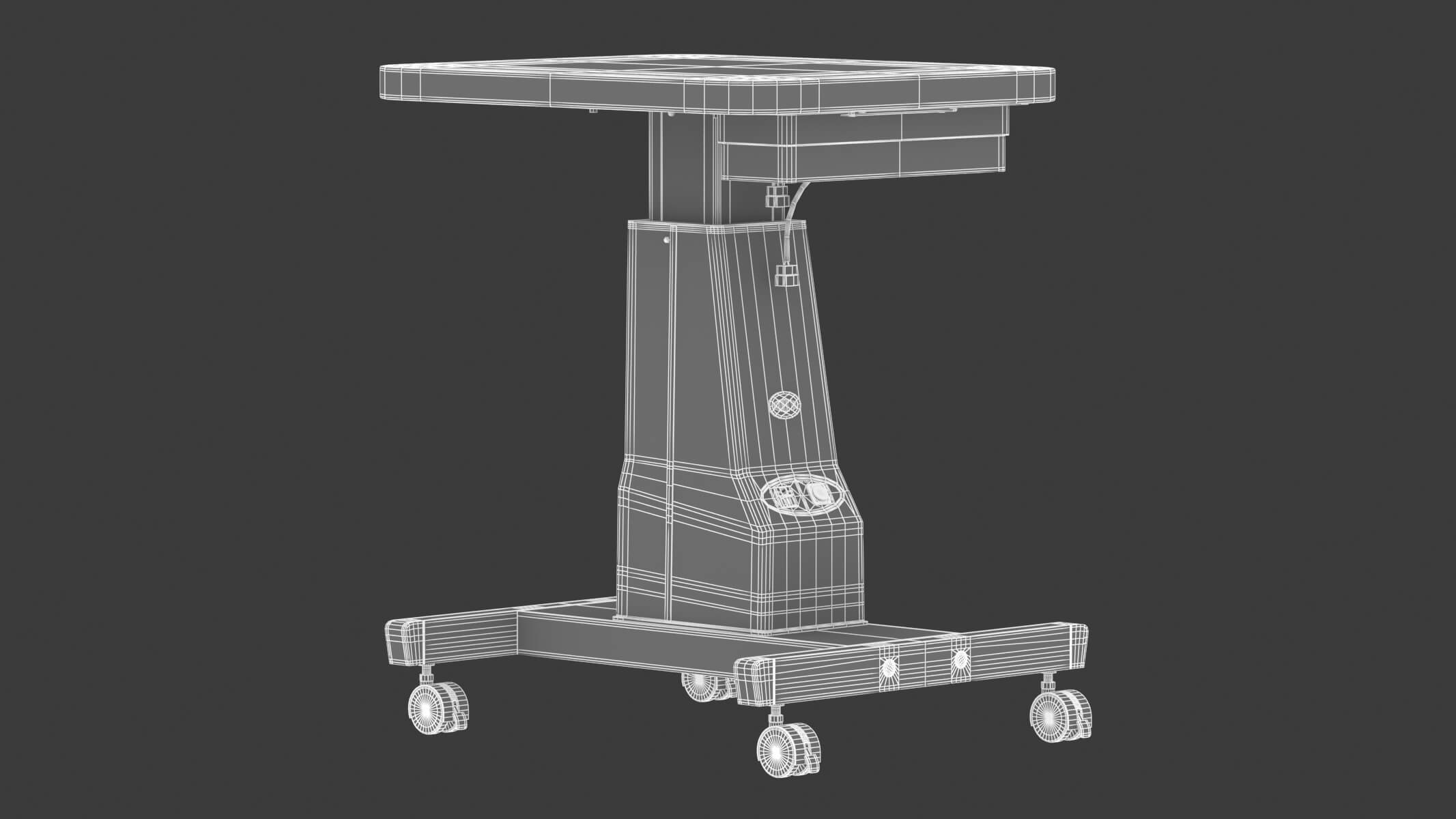 Medical Motorized Table - 3D Model by frezzy