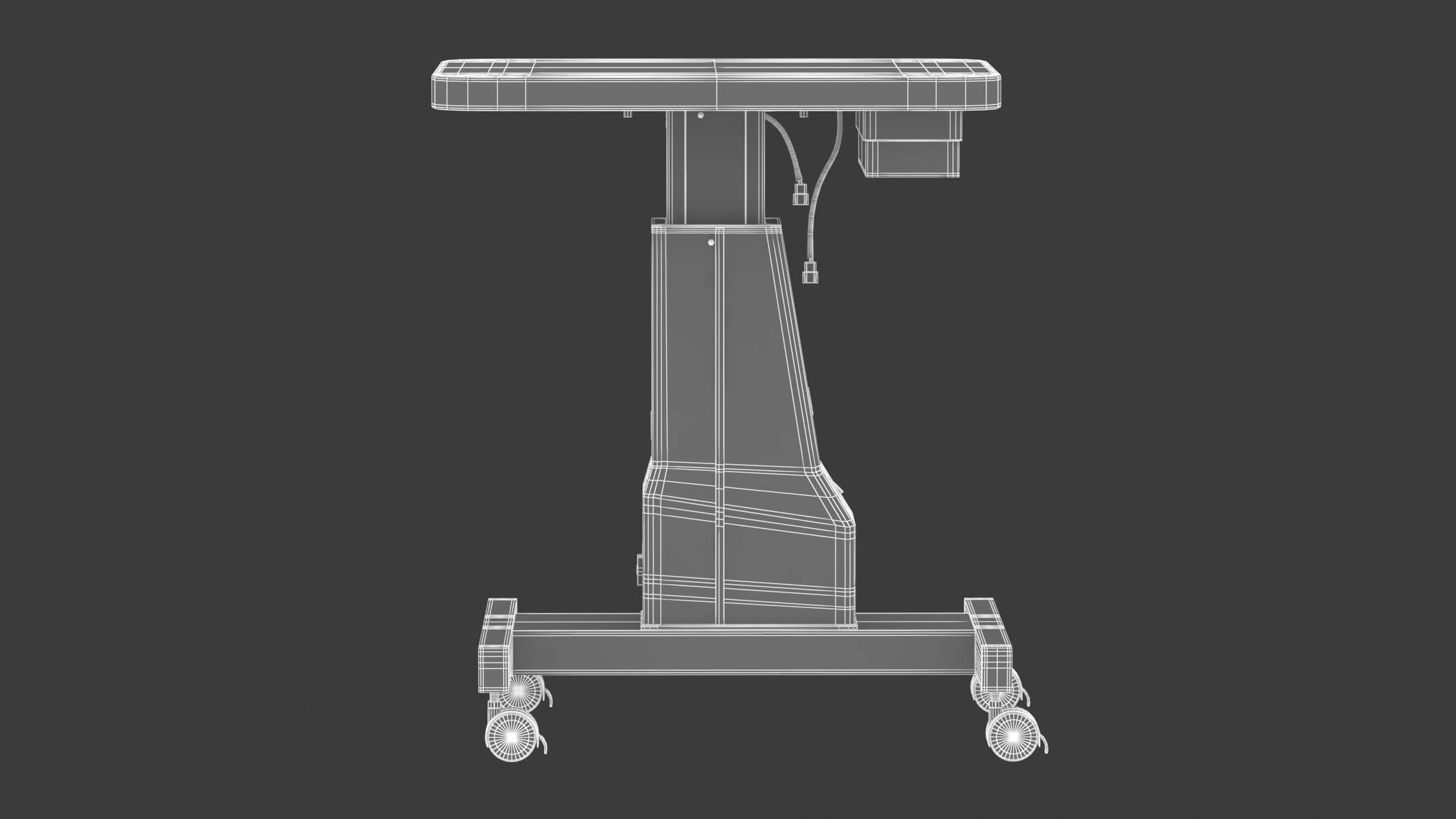 Medical Motorized Table - 3D Model by frezzy