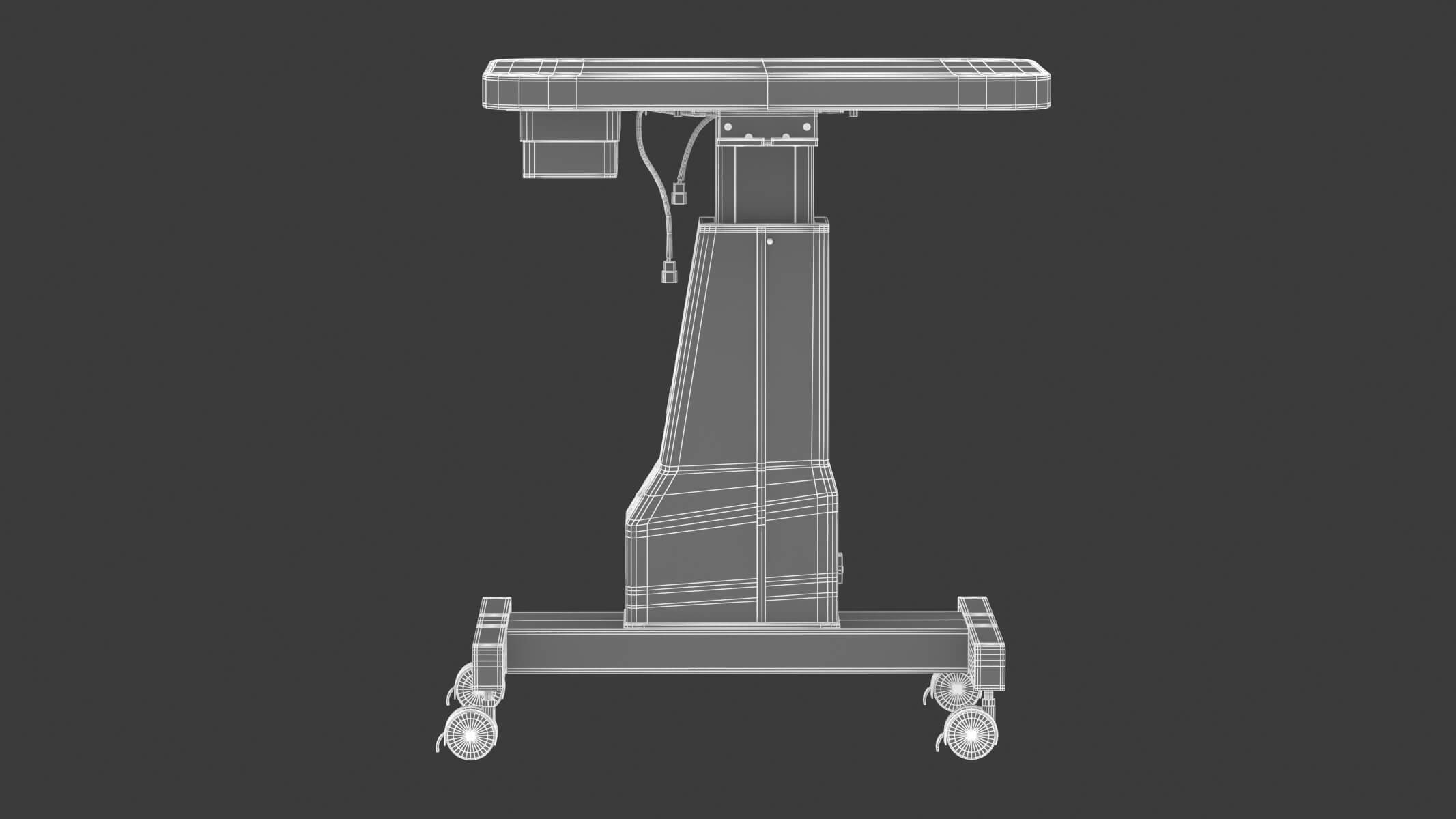 Medical Motorized Table - 3D Model by frezzy